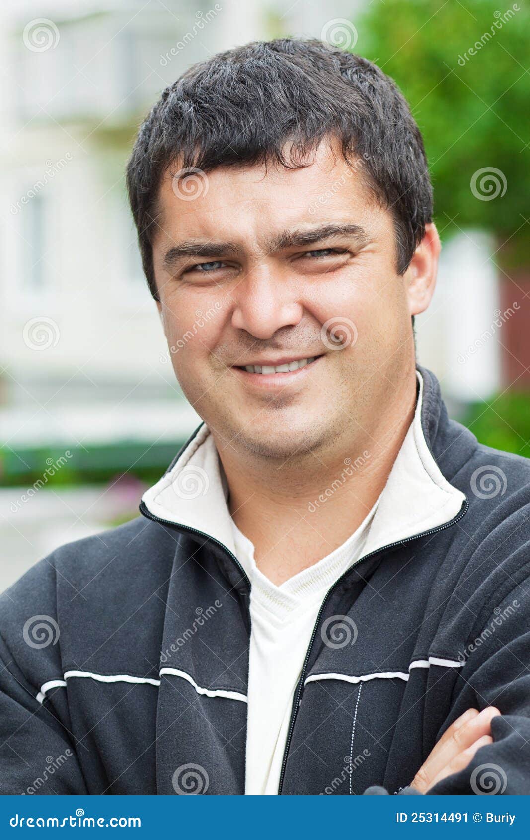 Cute male stock image. Image of posing, smiling, standing - 25314491