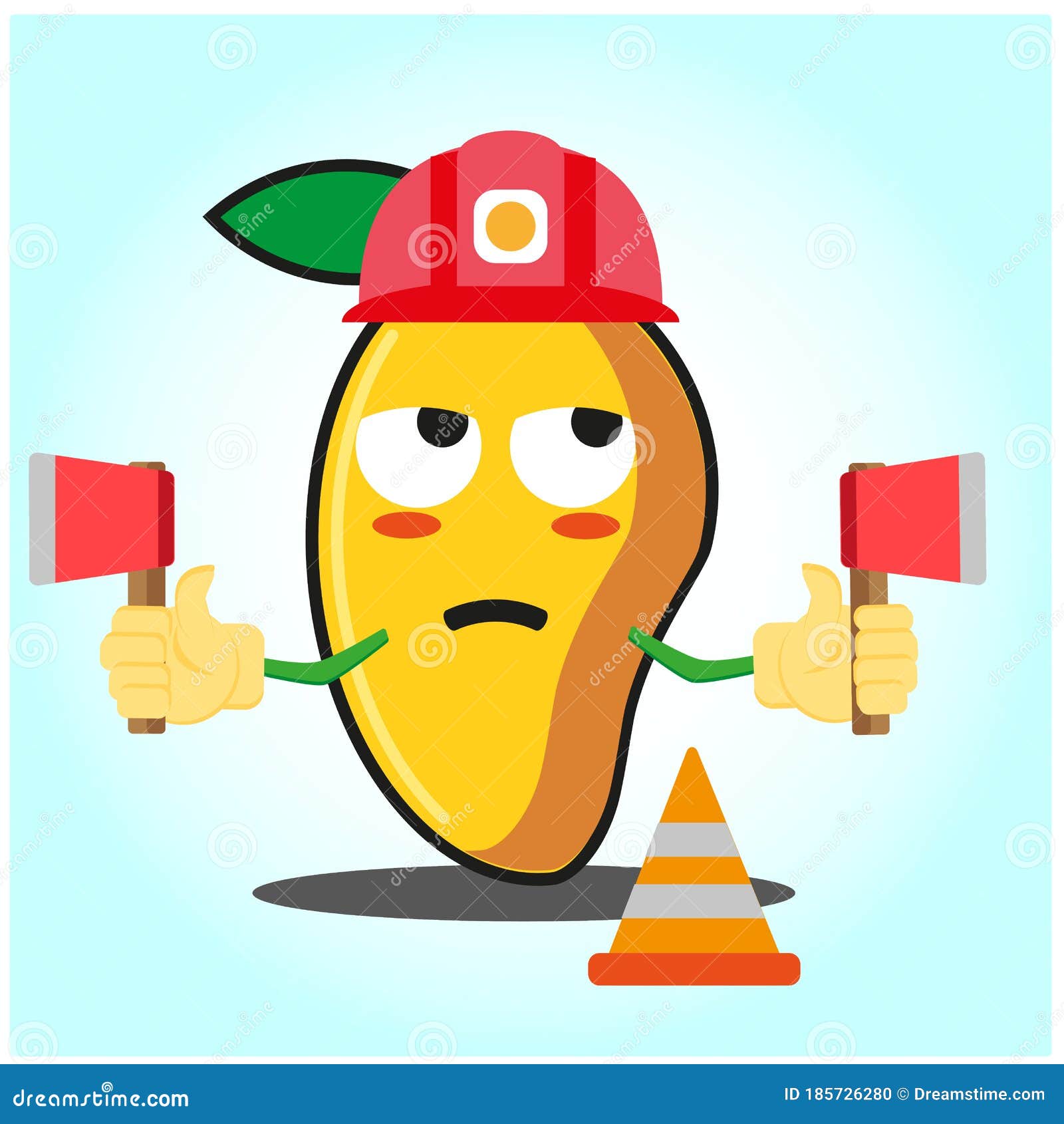 Holding Ax, Axes Logo Design Inspiration Cartoon Vector | CartoonDealer ...