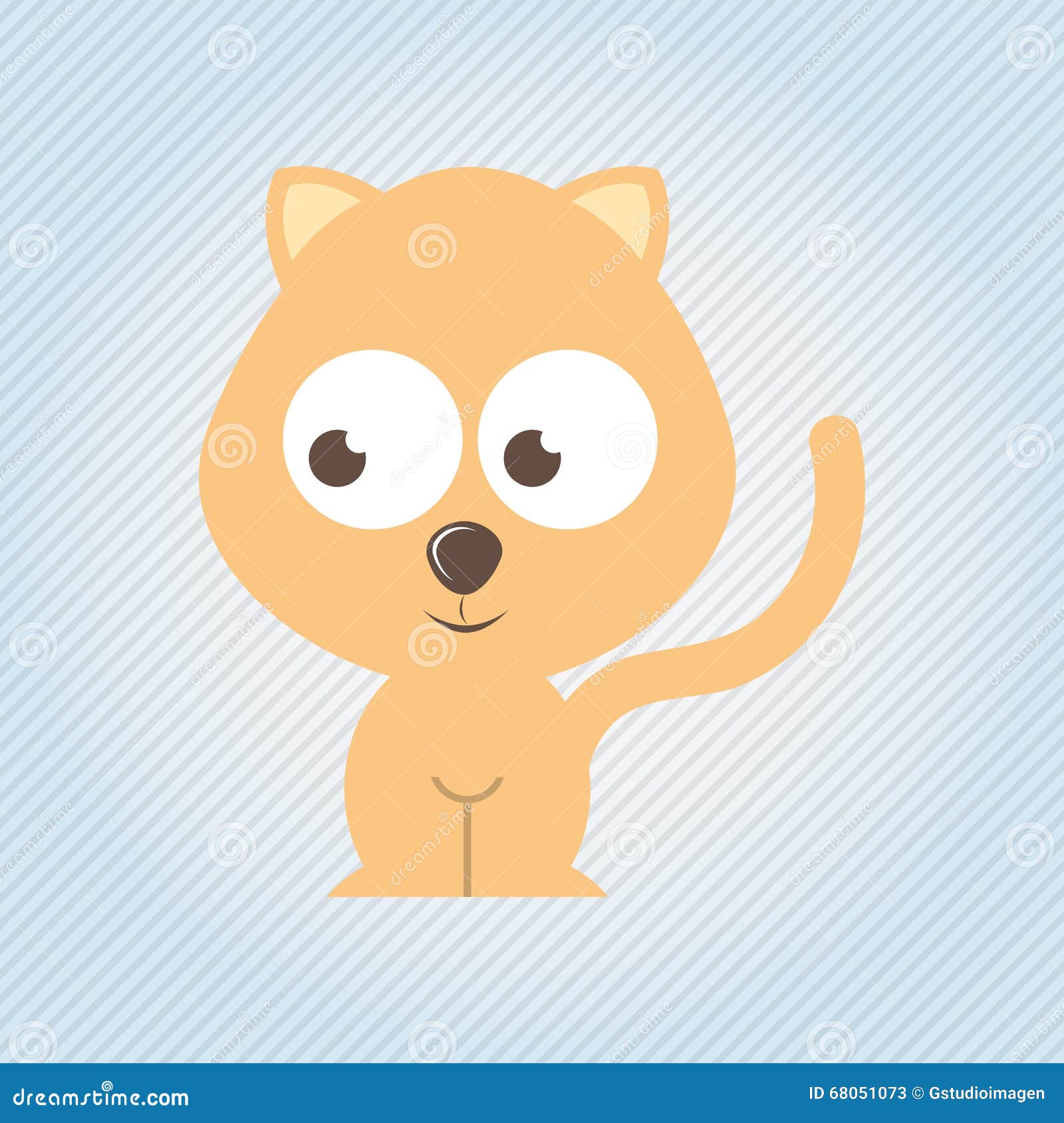 Cute mascot design stock illustration. Illustration of symbol - 68051073