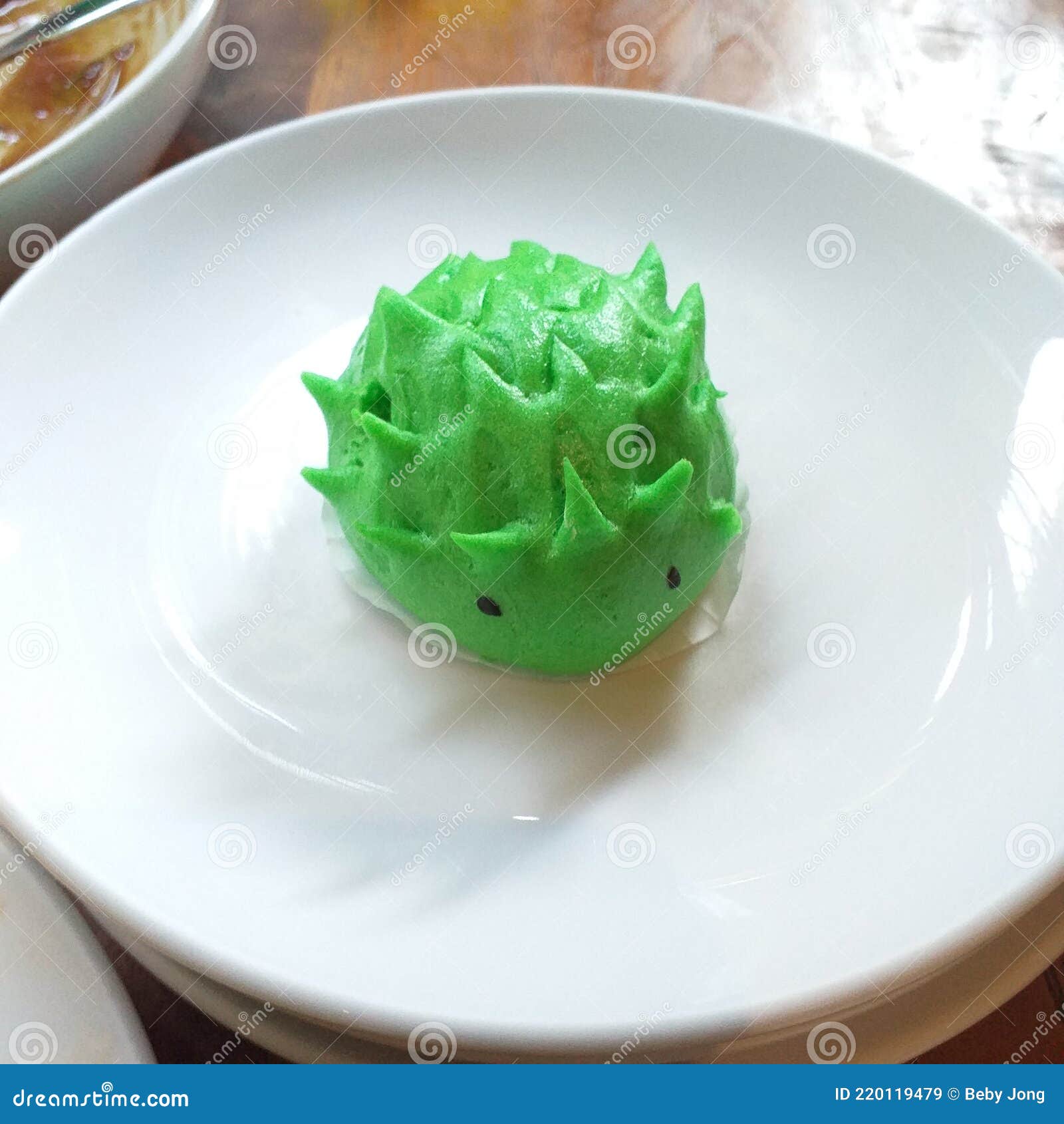 Cute Mini Pao Hedgehog stock image. Image of food, produce - 220119479