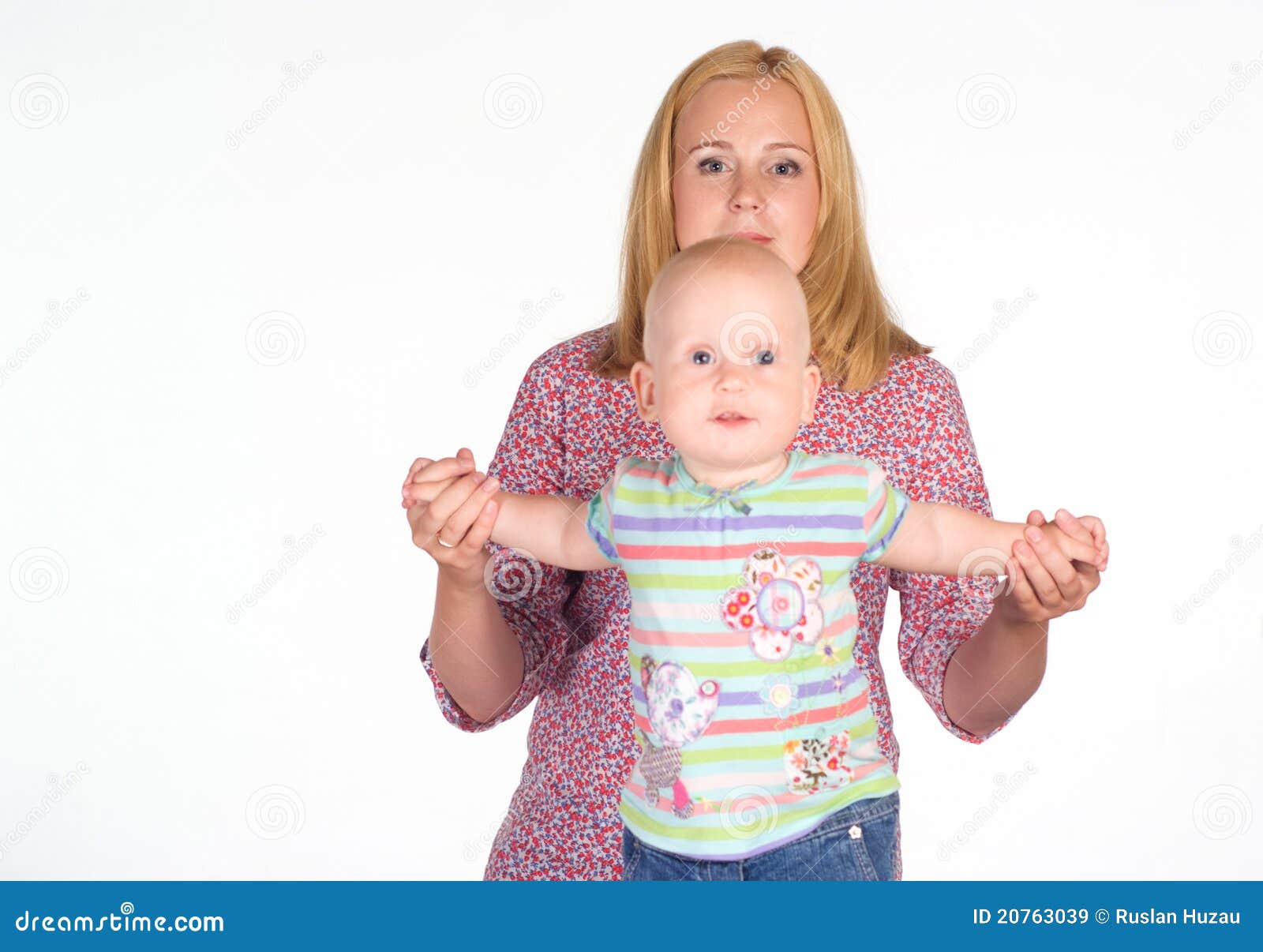 Cute mom and baby stock image. Image of human, girl, happy - 20763039