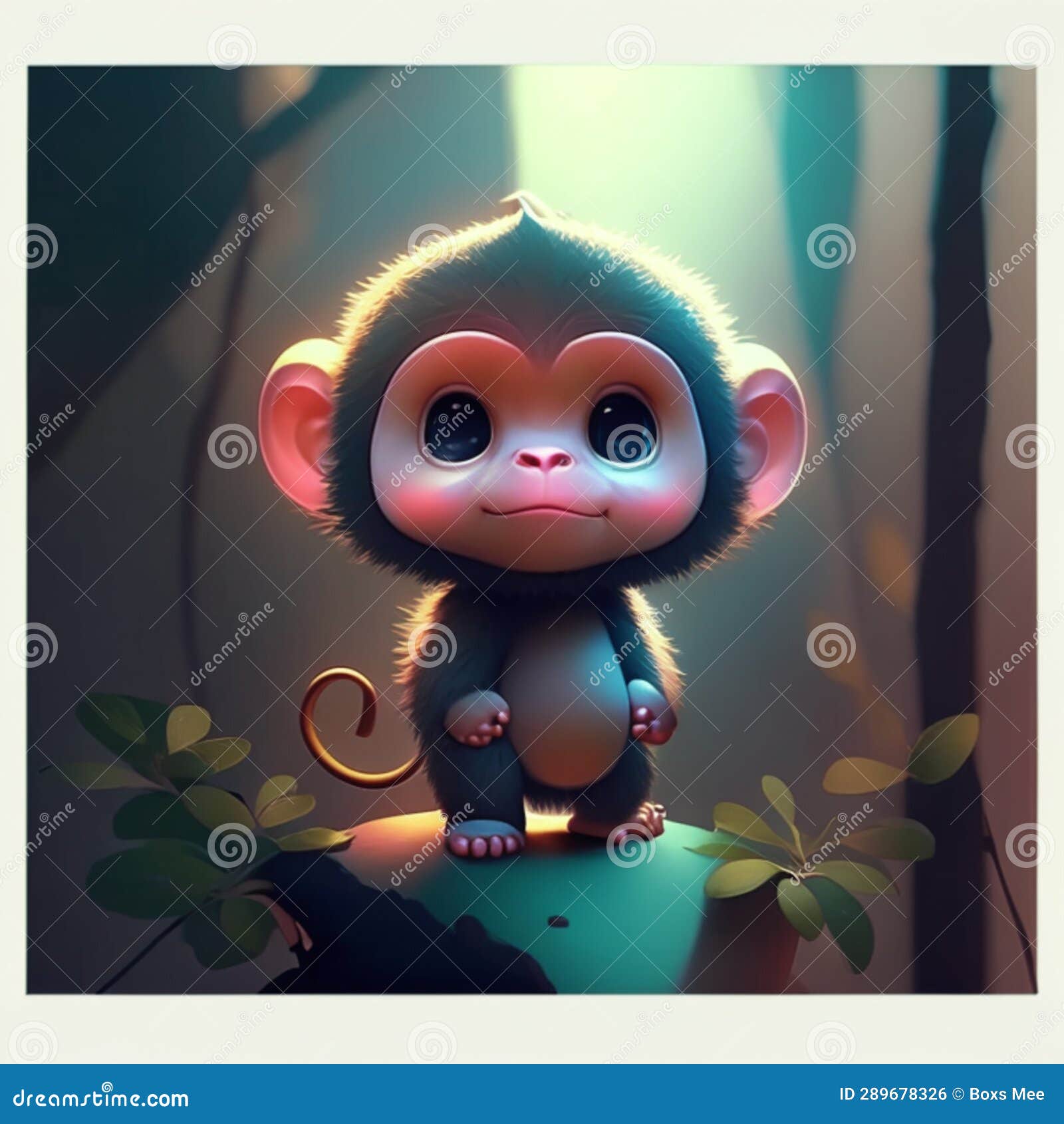 Creativity Of Monkey Statues From Stone. Monkeys Are A Symbol Of ...