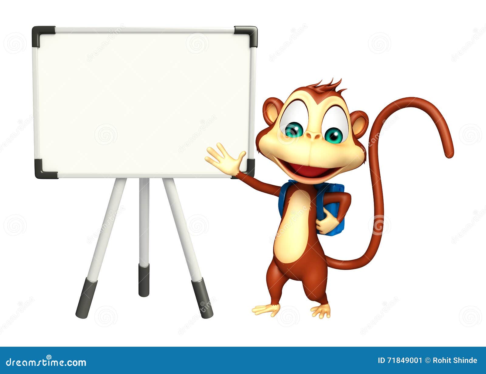 Cartoon Monkey Class