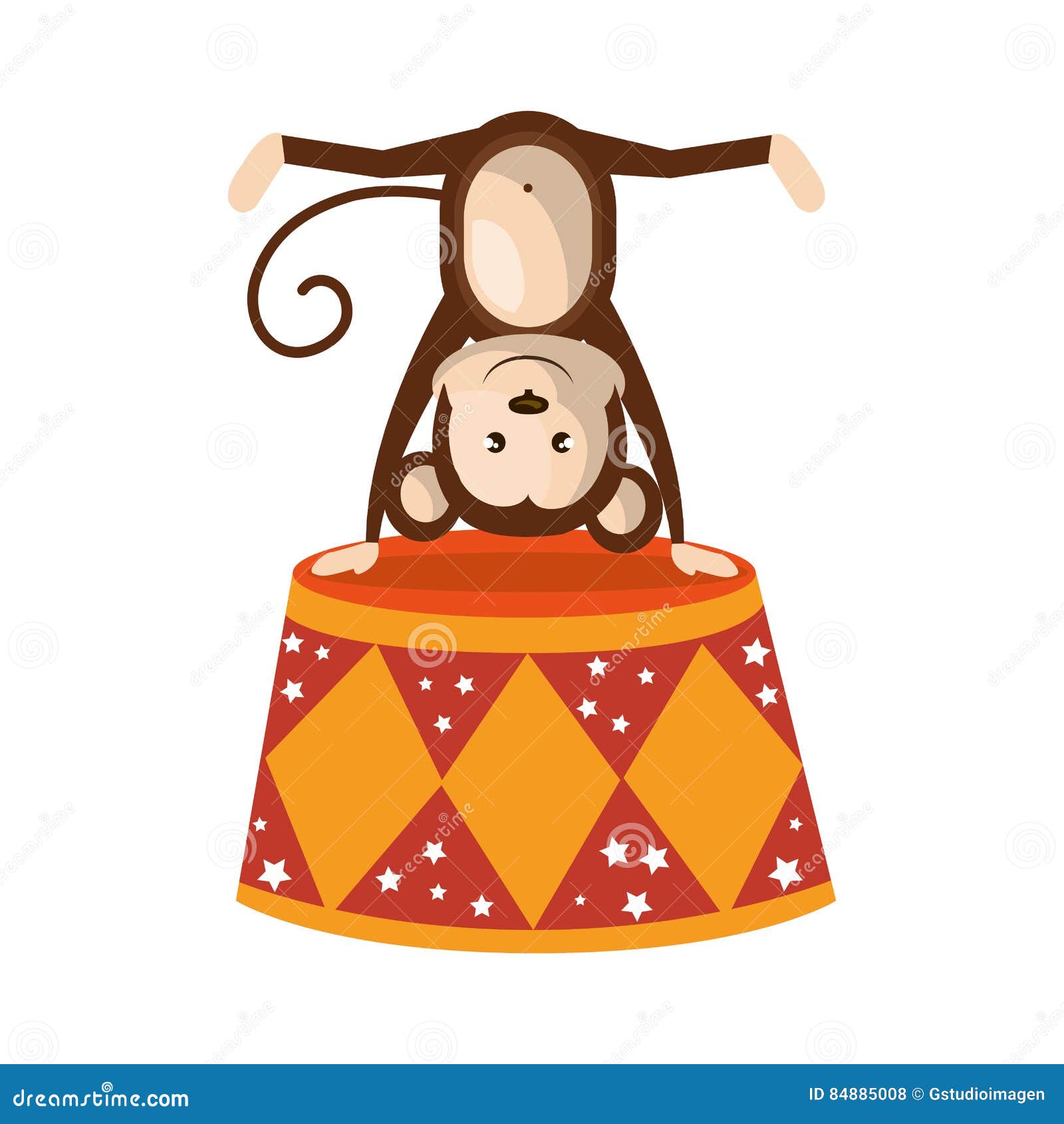 Circus Monkey Cartoon