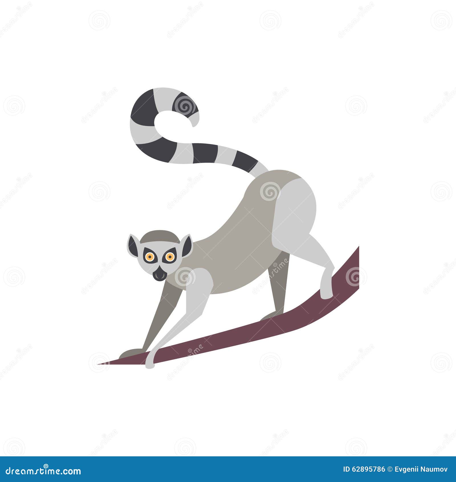 Monkey Icon In Isometric 3d Style Vector Illustration | CartoonDealer ...