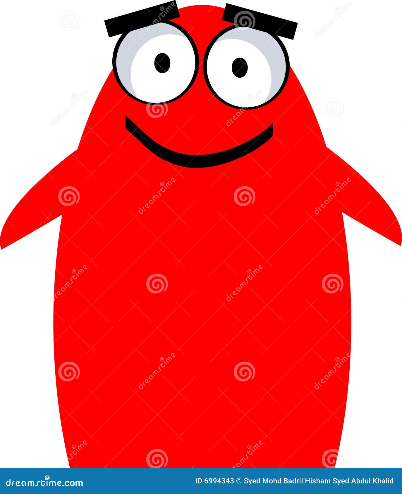 Red Monster Clipart