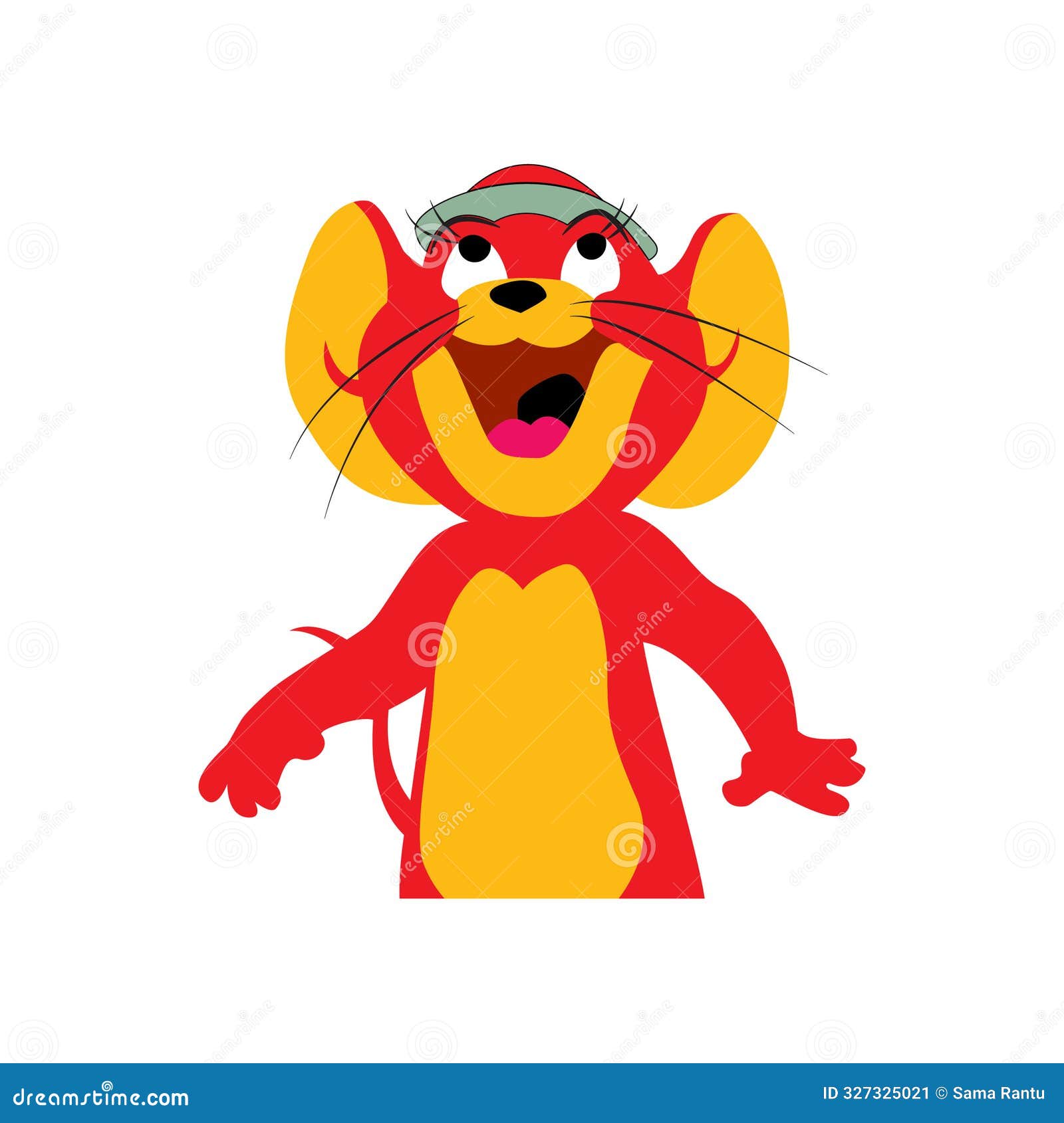 Illustration Cartoon of Cute Mouse or Mice Animal Illustration Design ...