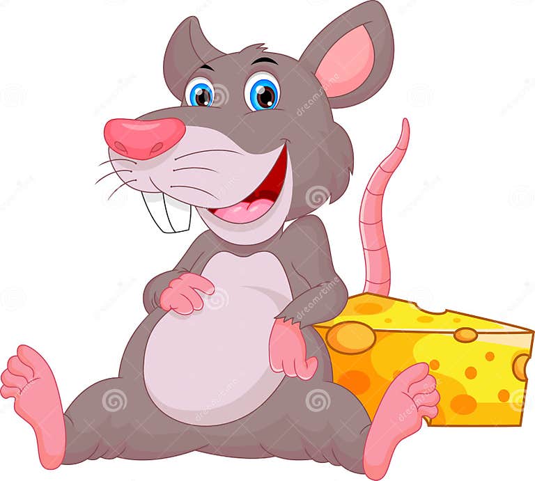 Cute mouse cartoon stock vector. Illustration of mammal - 85245343