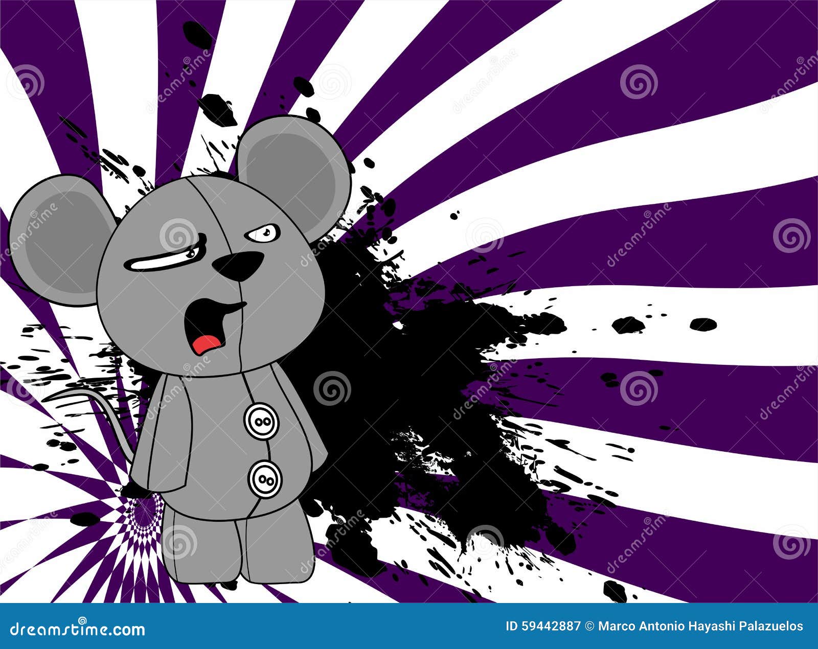 Pig Plush Cartoon Vector Illustration | CartoonDealer.com #17921326