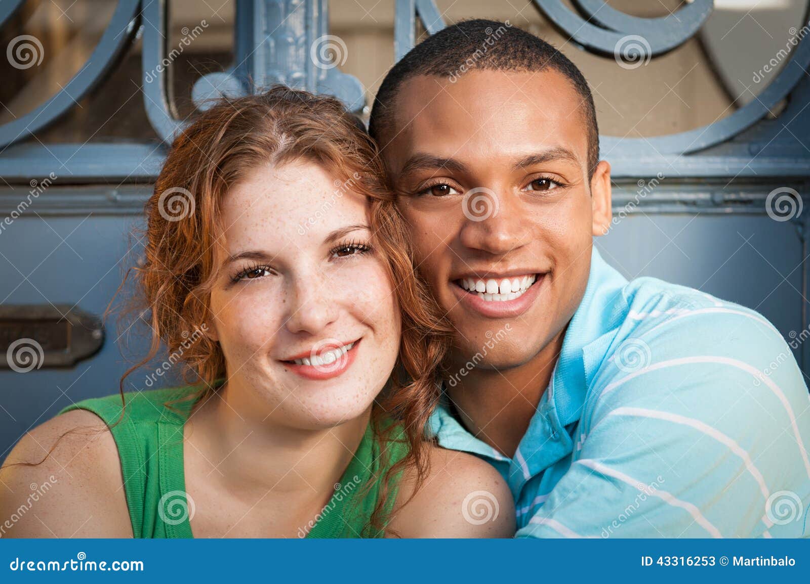 Cute multiracial couple stock image. Image of inclussion - 43316253