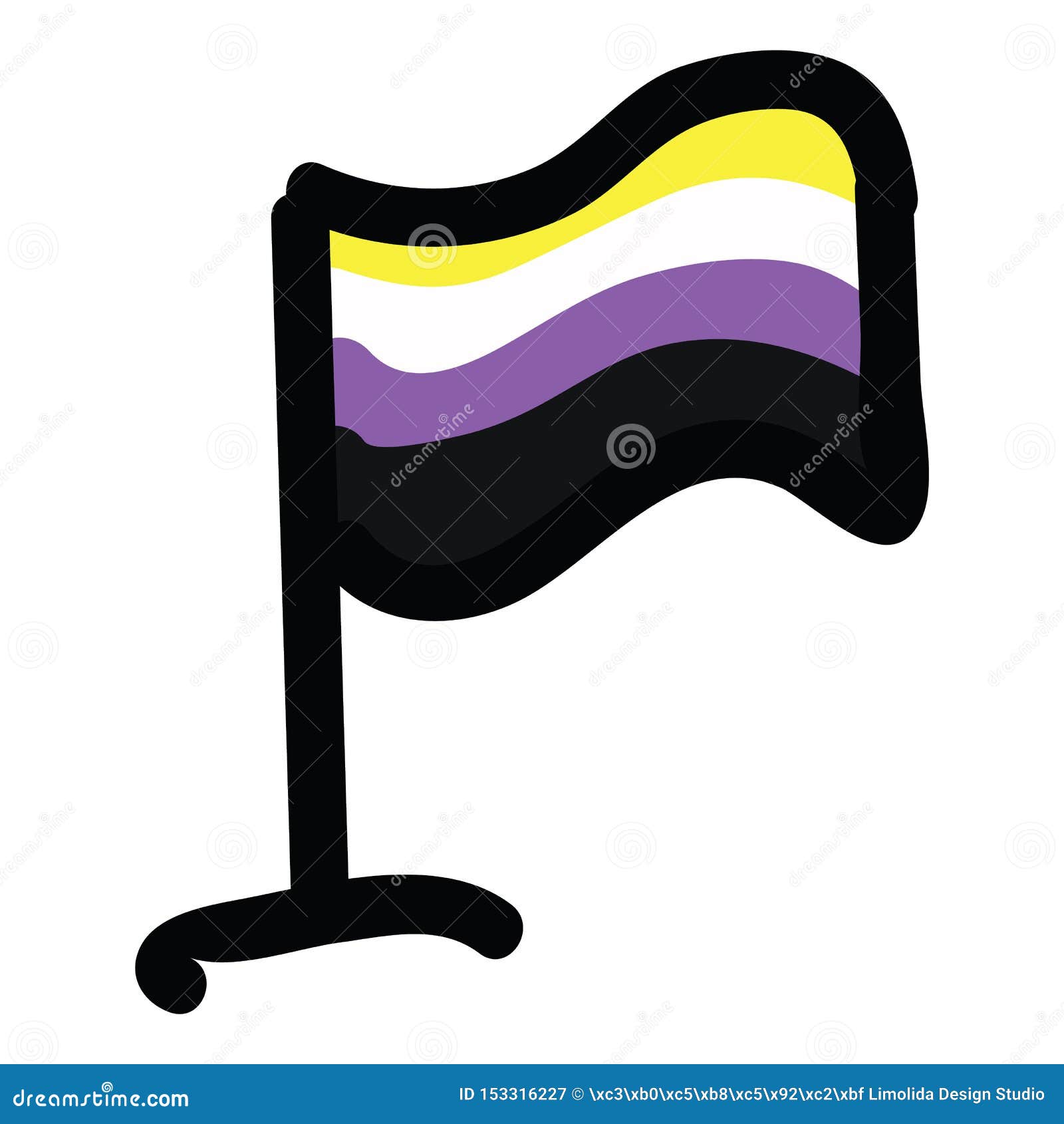 Cute Non Binary Heart Cartoon Illustration Motif Set. LGBTQ Diversity ... Cute Non Binary Heart Cartoon Illustration Motif Set. LGBTQ Diversity ...