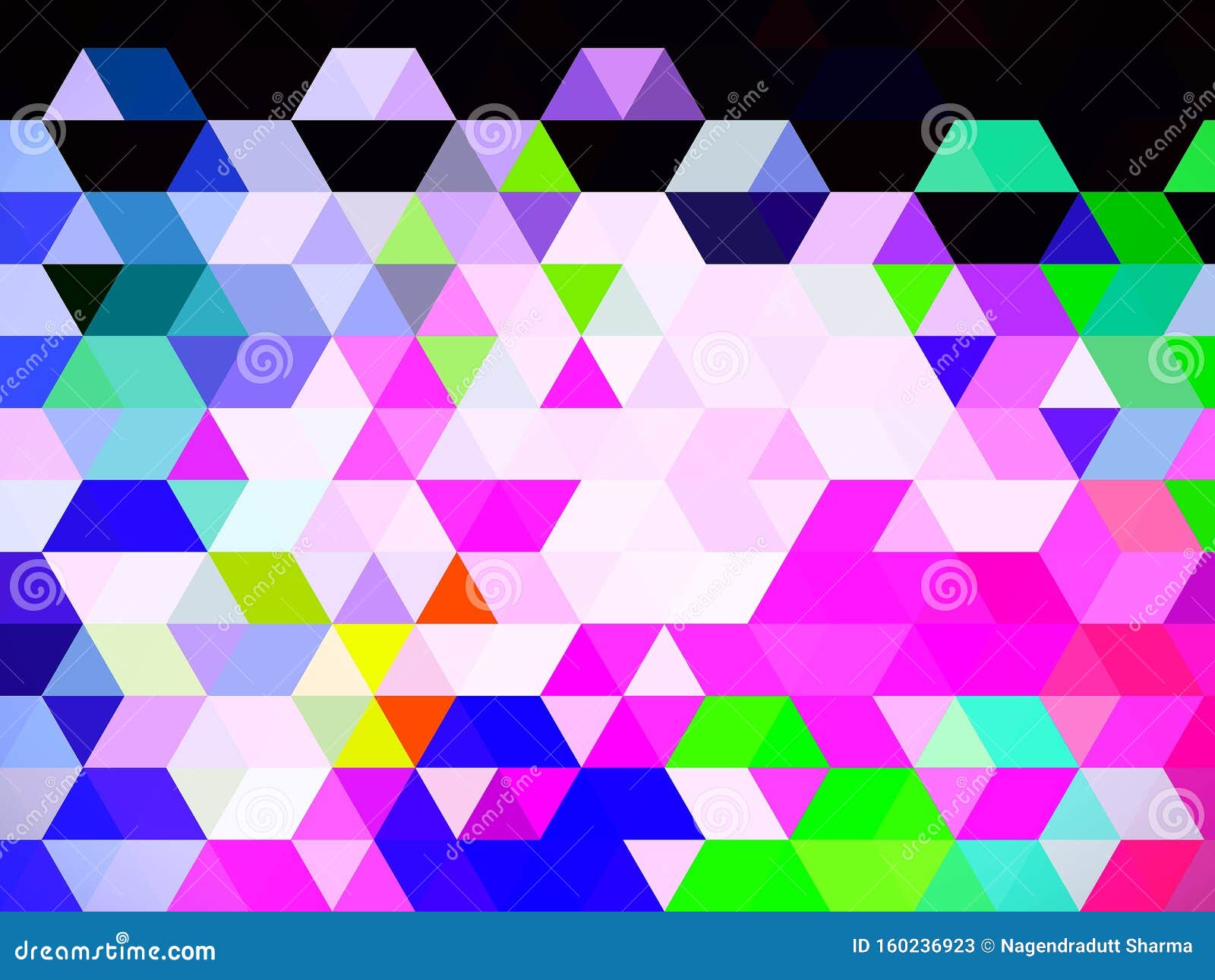 A Cute Noteworthy Graphical Design of Colorful Pattern of Squares Stock ...