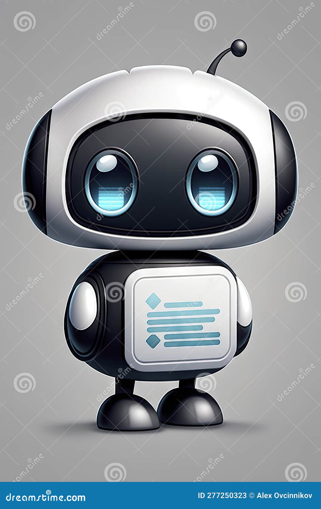 Cute OpenAI Chatbot Icon for Web and App Design. Stock Illustration ...