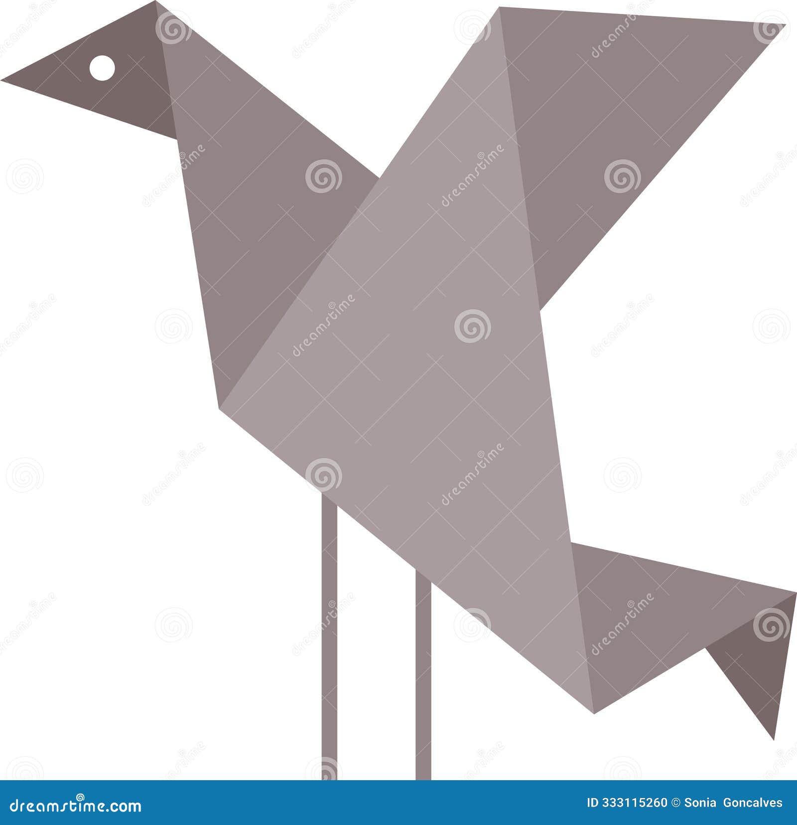 Cute Origami Illustration For Kids | CartoonDealer.com #197422834