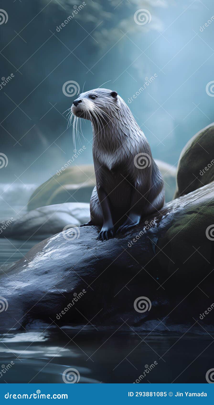 Wet Coypu Sitting On White Background, Detailed Fur Texture Stock Photo ...