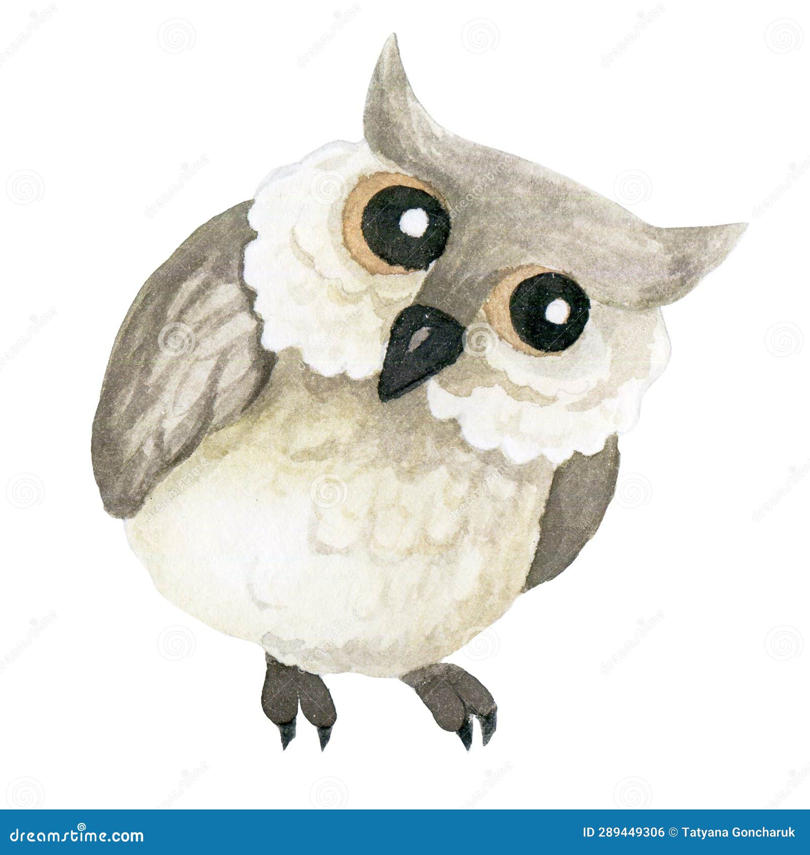 Cute Owl. Wizard School, Magic Stock Illustration - Illustration of ...