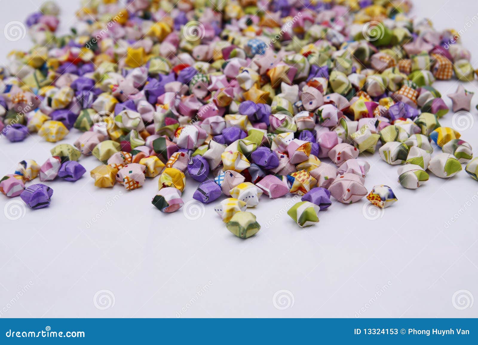 Cute paper stars stock image. Image of abstract, mini - 13324153