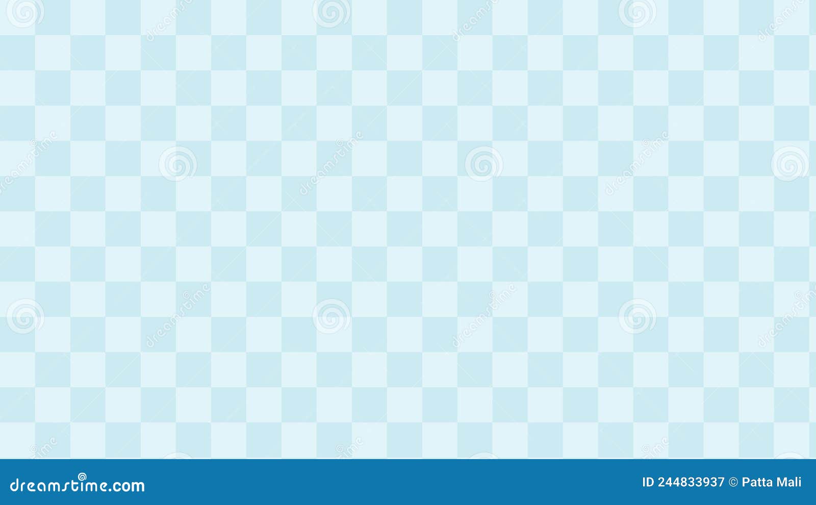 Cute Pastel Blue Checkered, Gingham, Plaid, Checkerboard Pattern ...