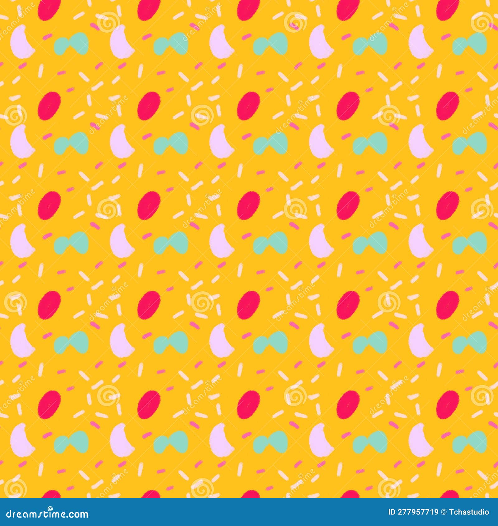 Cute Pattern Background Illustration Wallpaper Texture Stock ...