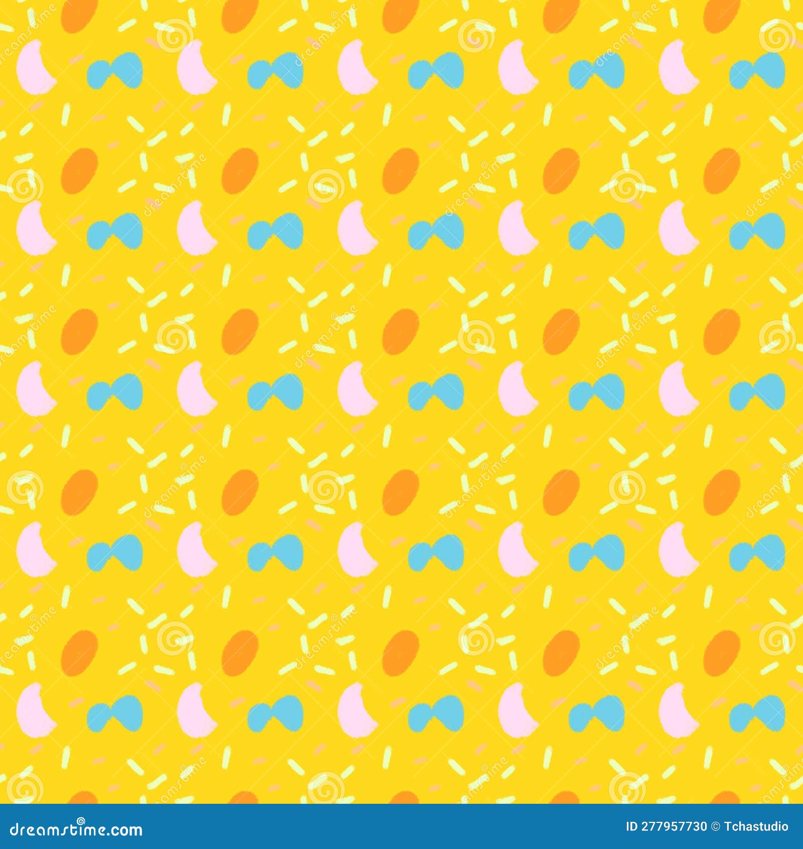 Cute Pattern Background Illustration Wallpaper Texture Stock ...