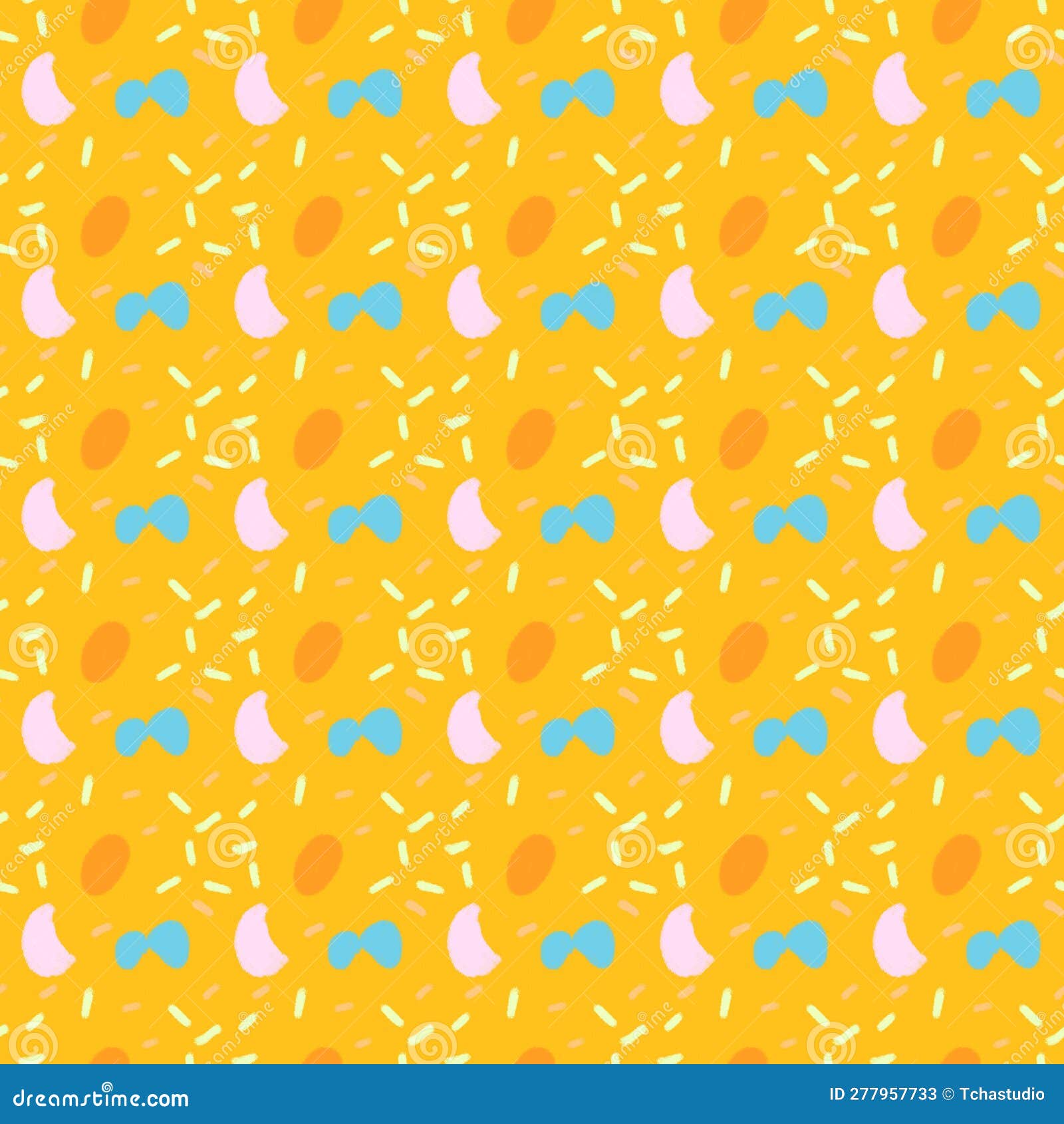Cute Pattern Background Illustration Wallpaper Texture Stock ...