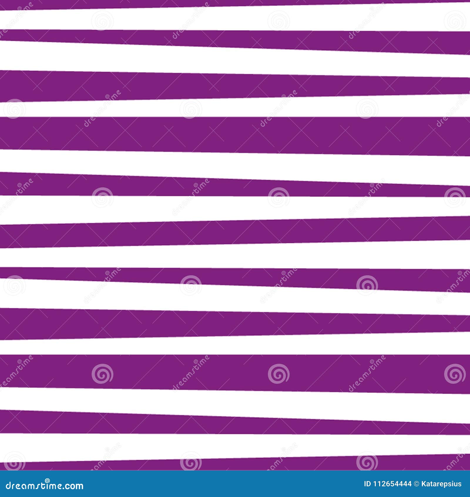 Cute Pattern Banner with Violet and White Horizontal Stripes. Stock ...