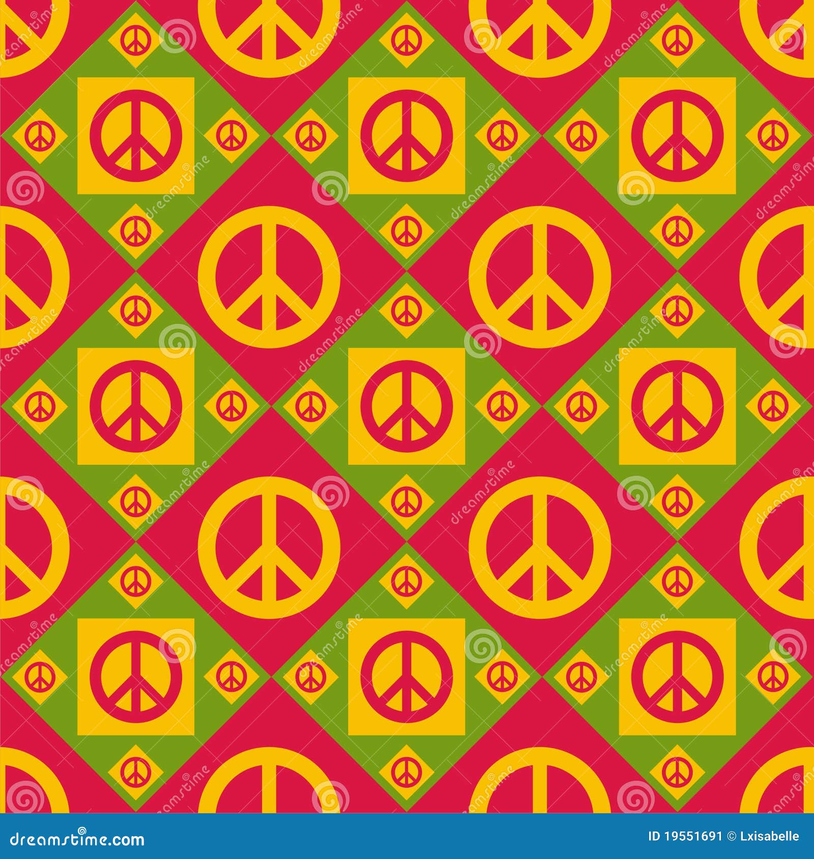 Cute peace pattern stock vector. Illustration of background - 19551691