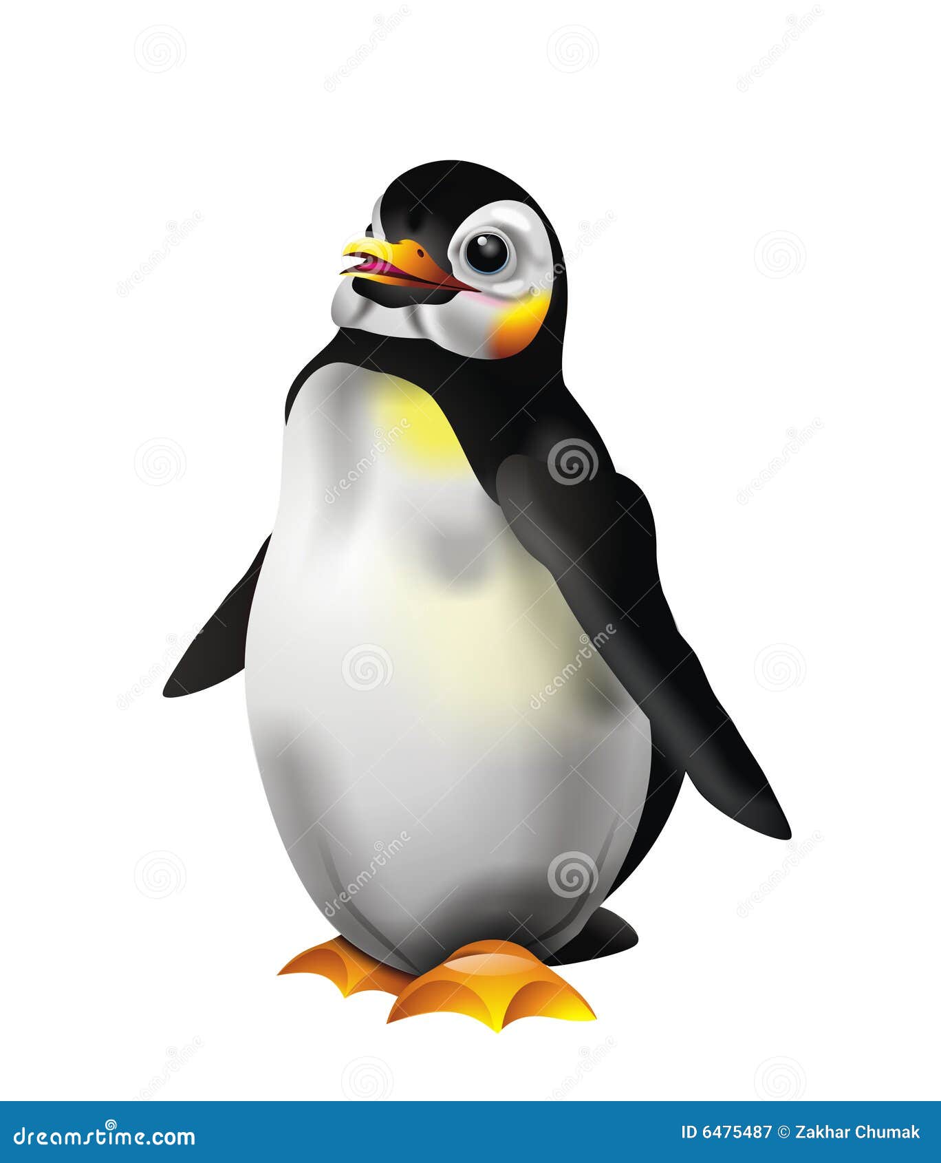 Cute Animated Penguin
