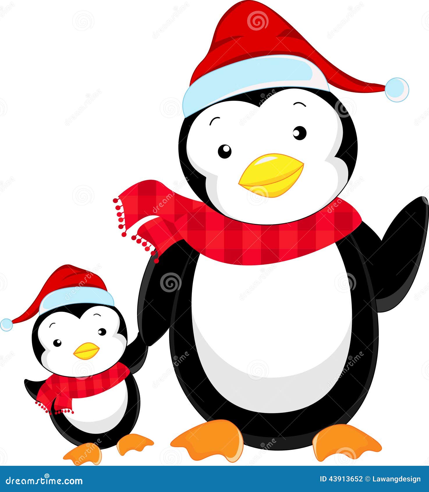 Cute penguin cartoon stock vector. Illustration of penguin - 43913652