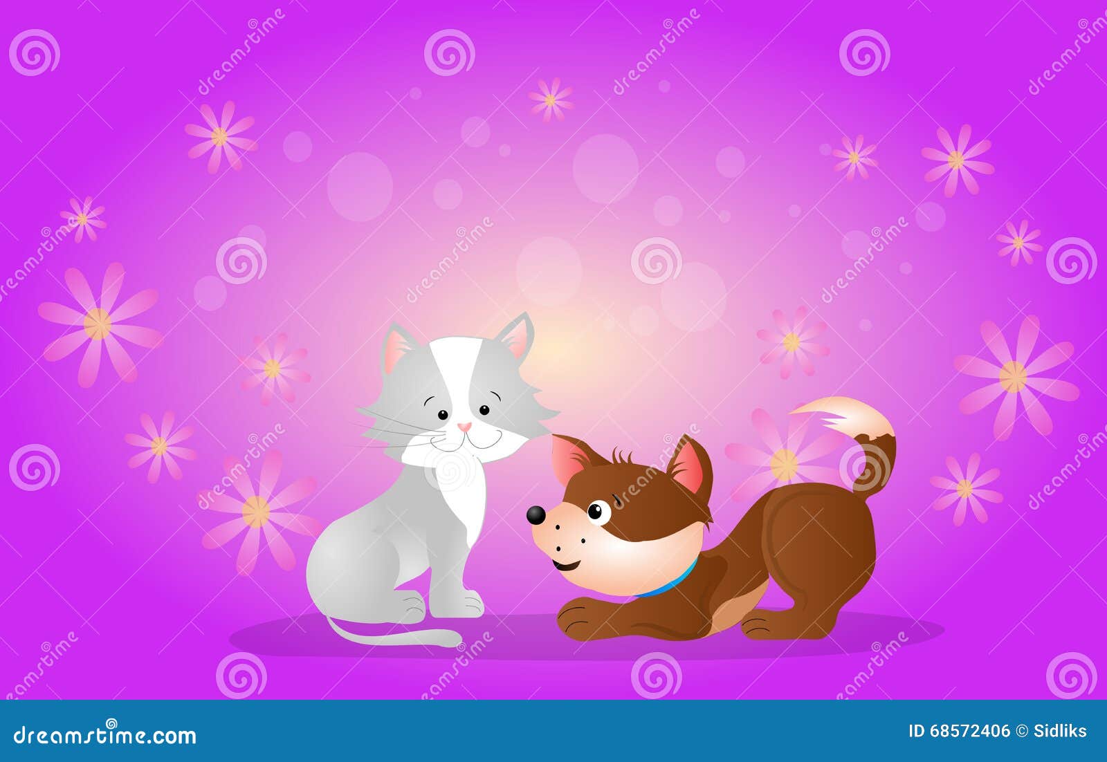 Dog Powerpoint Backgrounds Purple