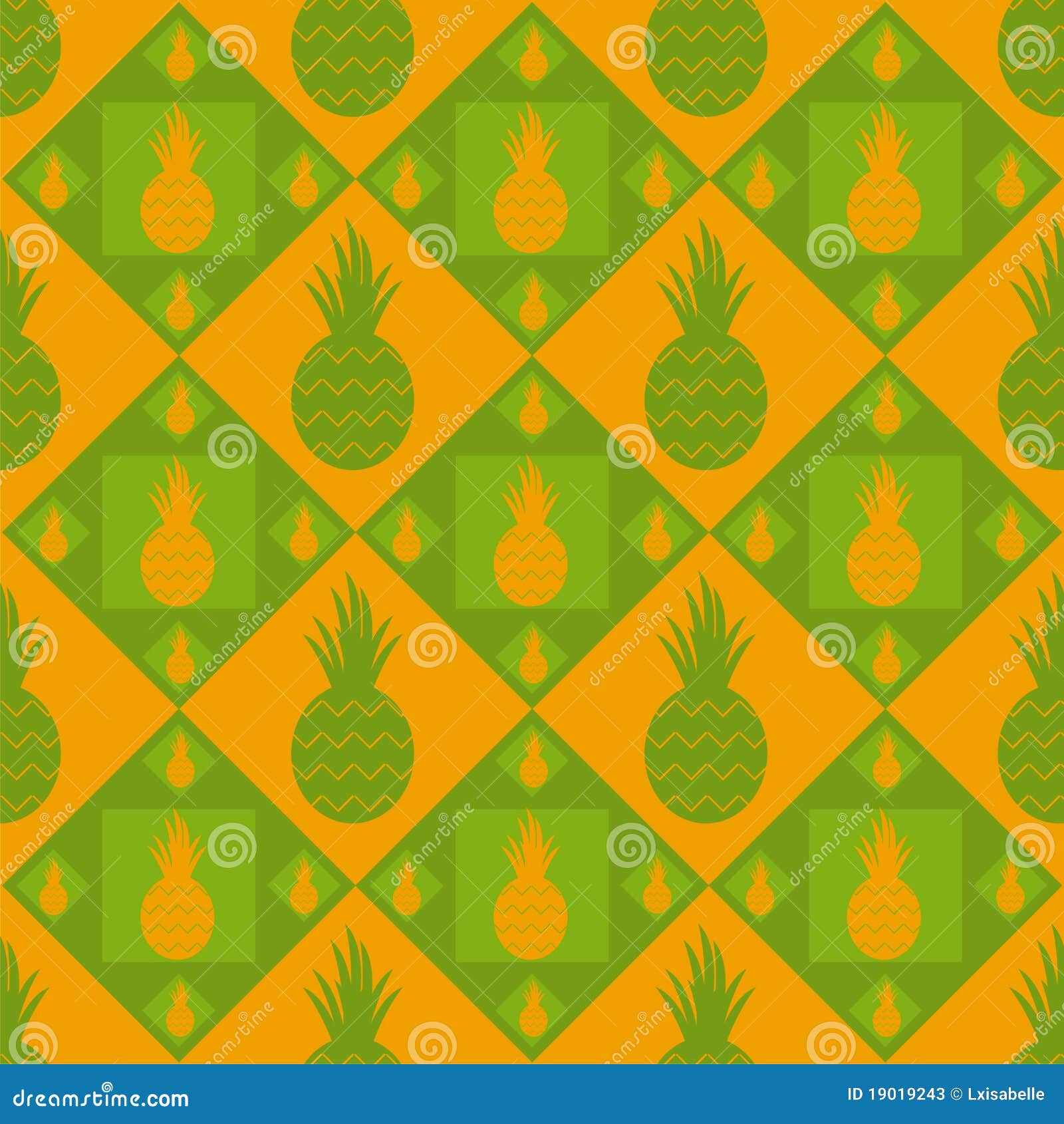 Cute pineapple pattern stock vector. Illustration of texture - 19019243