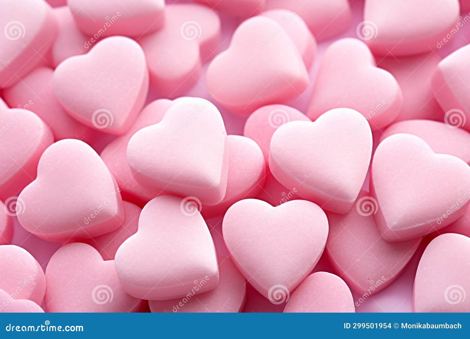 Cute Pink Heart Shaped Candy Stock Illustration - Illustration of shape ...