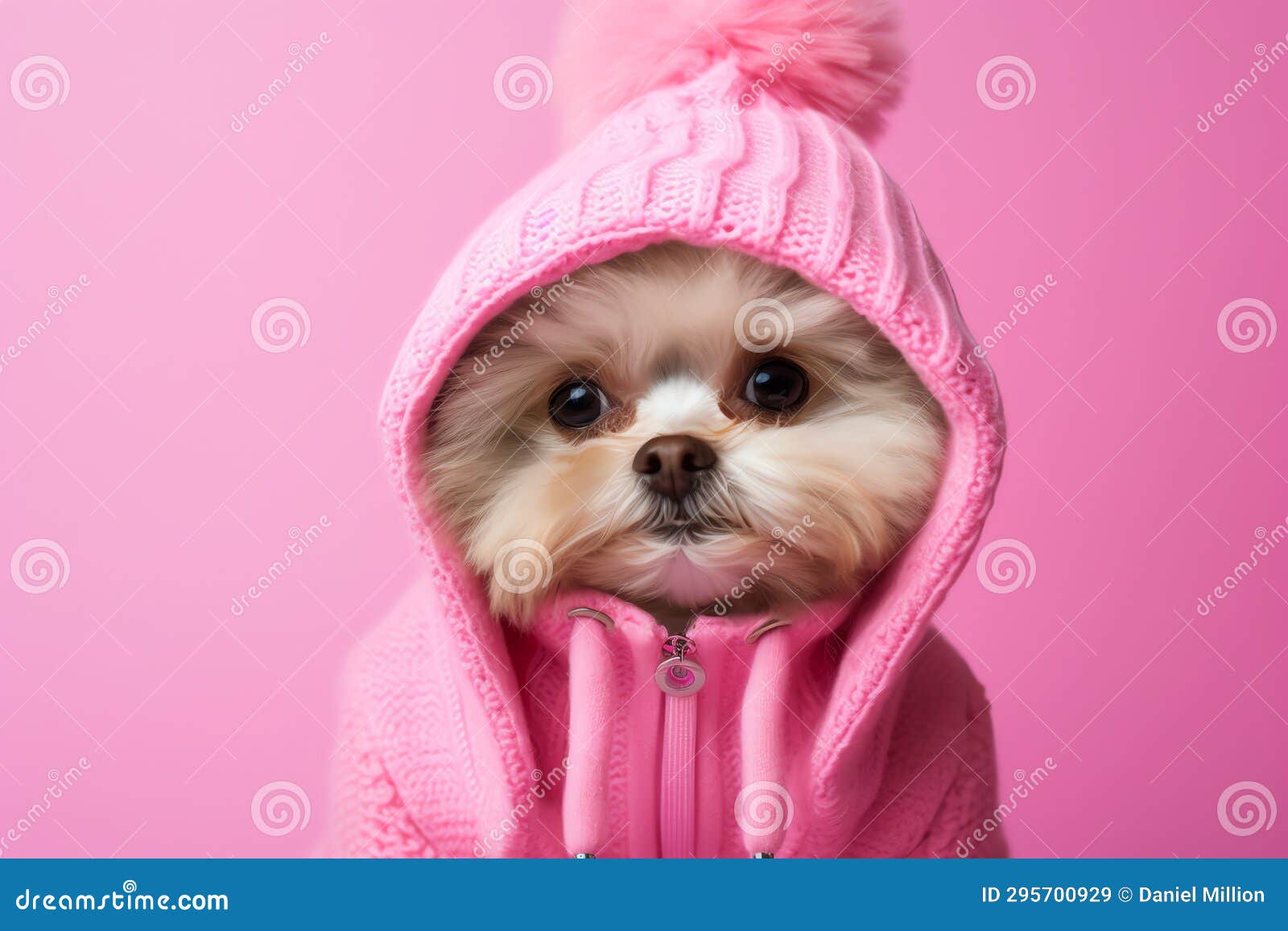 Cute Pink Outfits for Pets, Pink Life Stock Illustration - Illustration ...