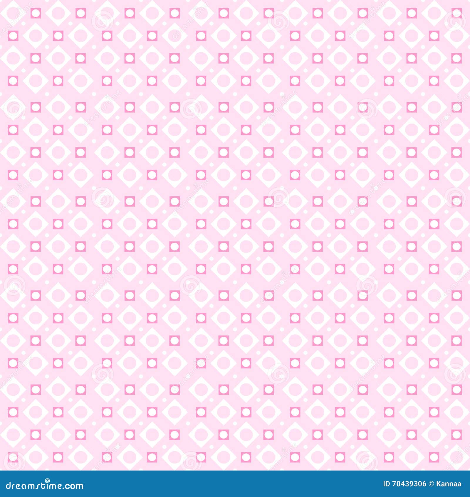 Cute Pink Seamless Pattern. Endless Texture Stock Illustration ...