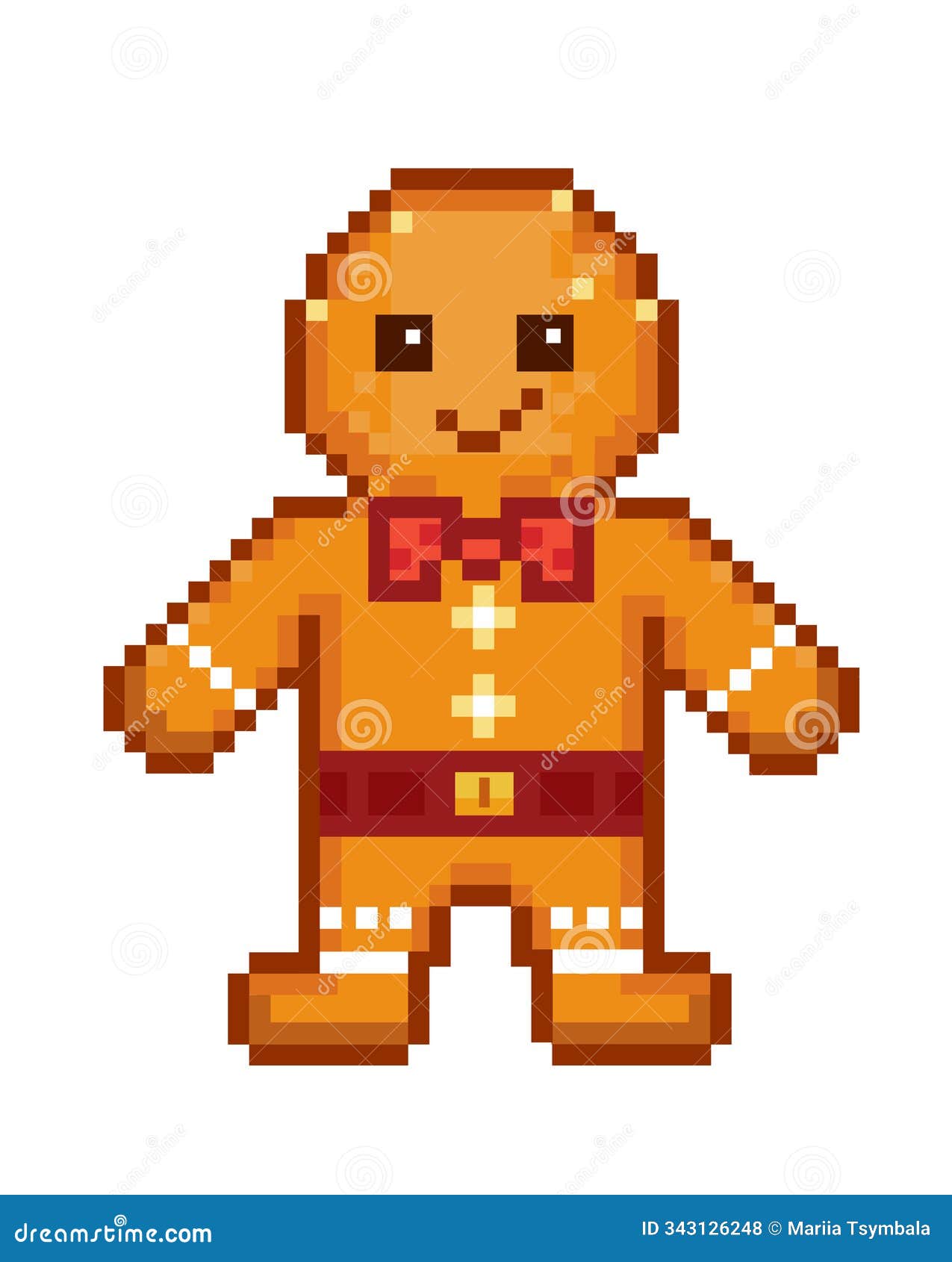 Cute 8-bit Pixel Art Of Gabriella: Villagecore Character Study Stock ...