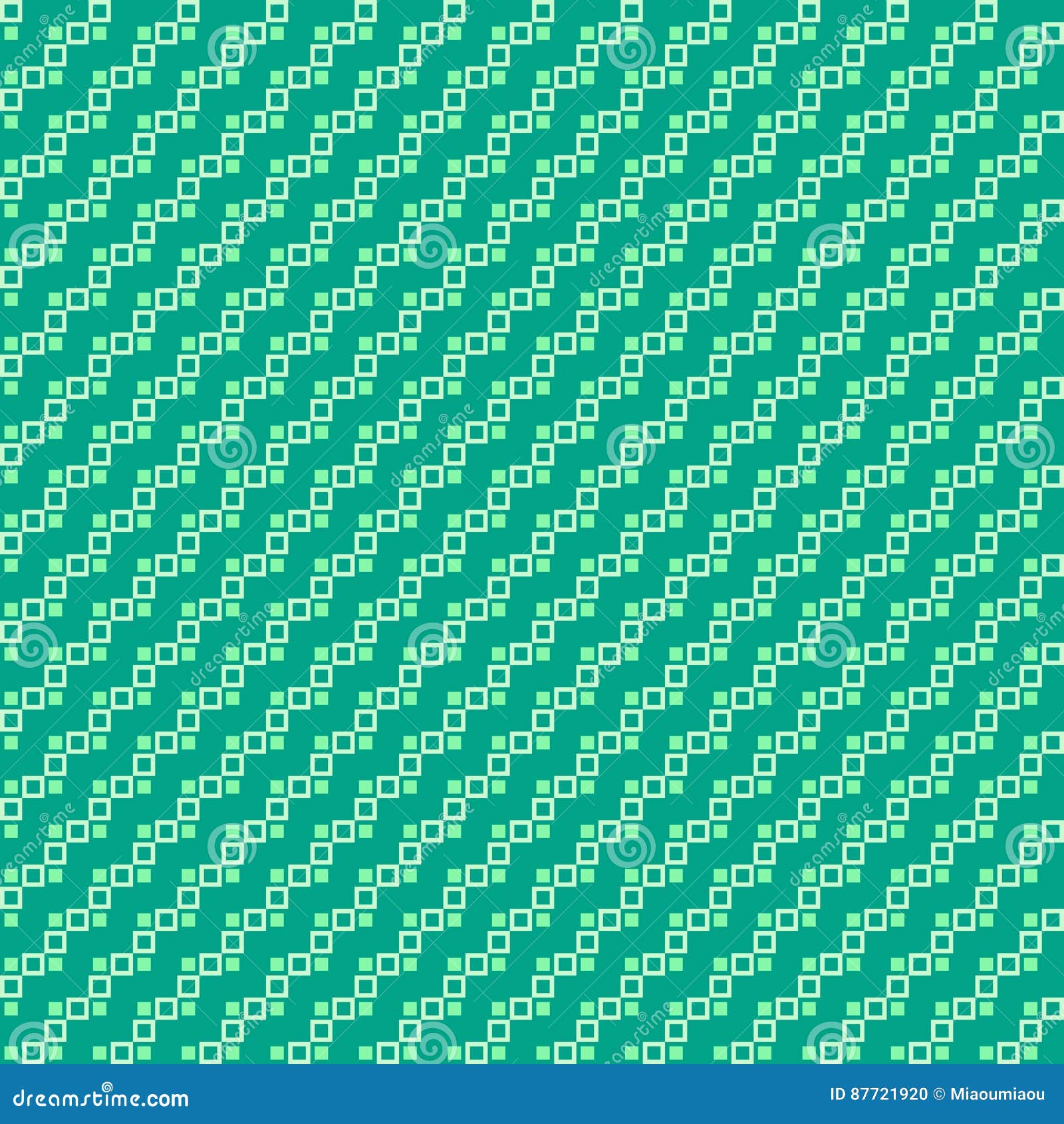 Cute Pixelated Pattern with Simple Geometric Shapes Stock Vector ...