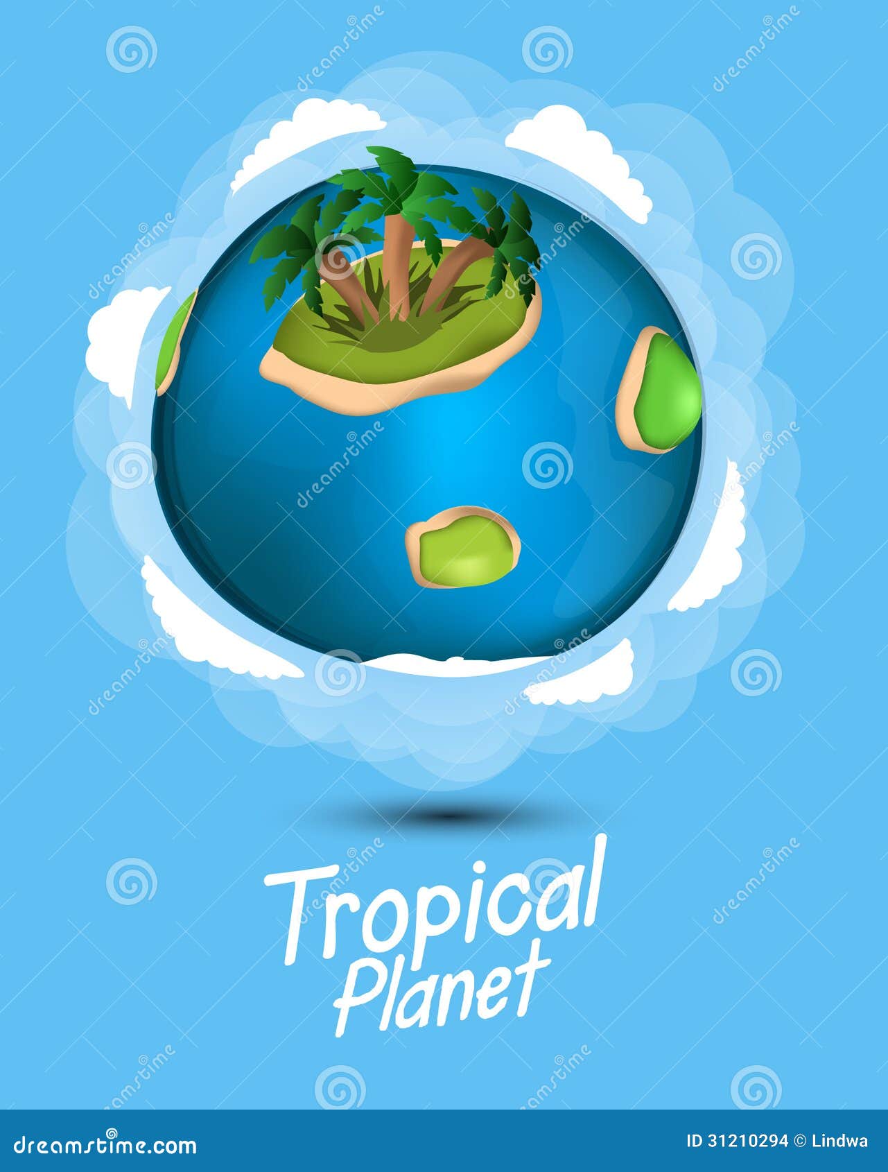 Cute Planet Earth. Planet With Hands And Eyes. Vector Illustration For ...