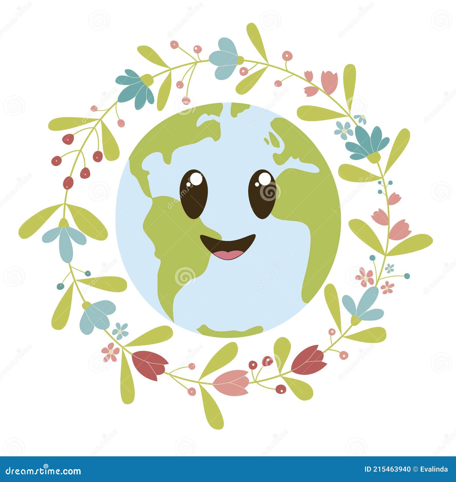 Cute Planet Earth Sick Character Vector | CartoonDealer.com #191234224