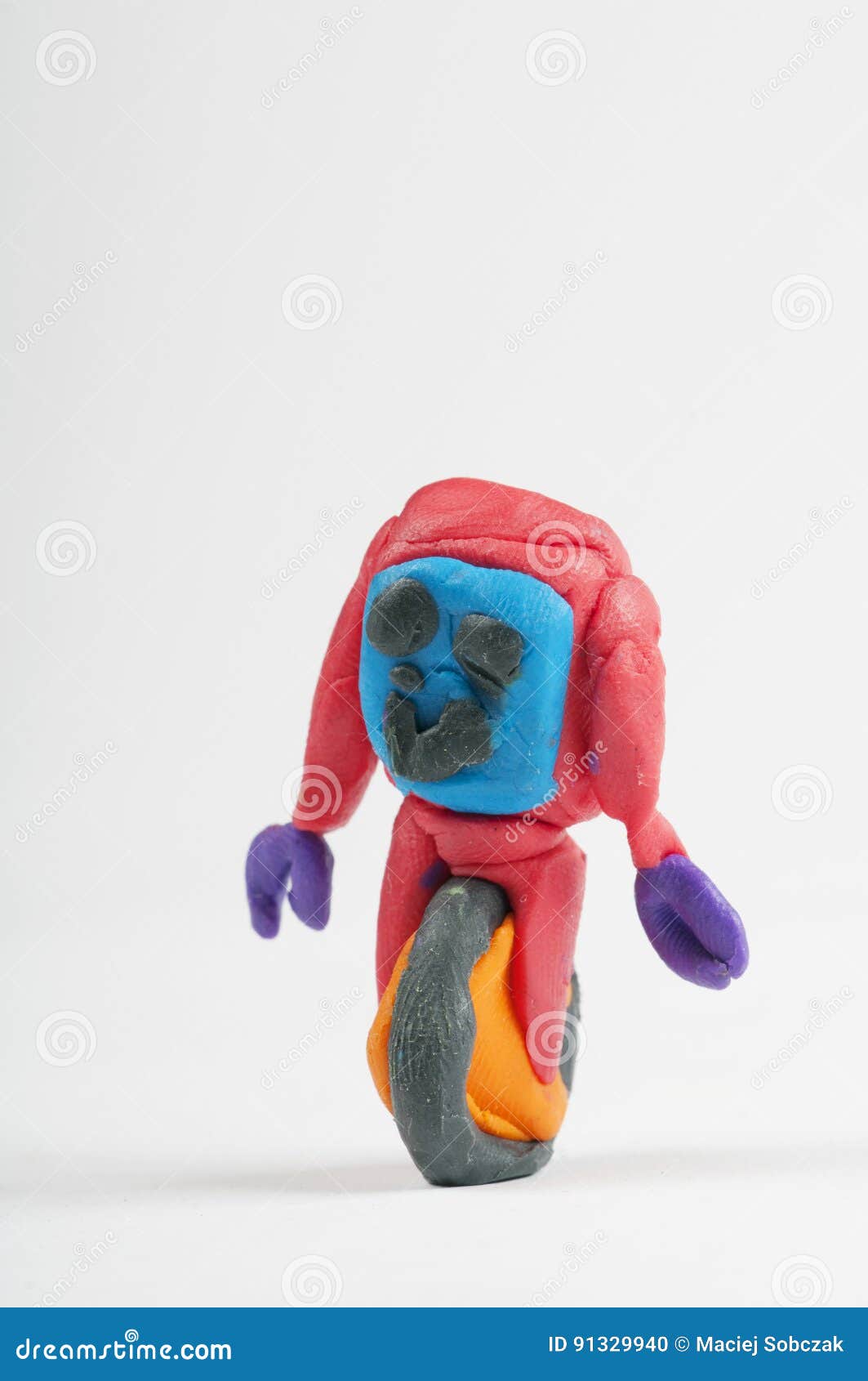 Cute Plasticine Farm Animals Collection - Pig, Horse, Sheep. Stock ...