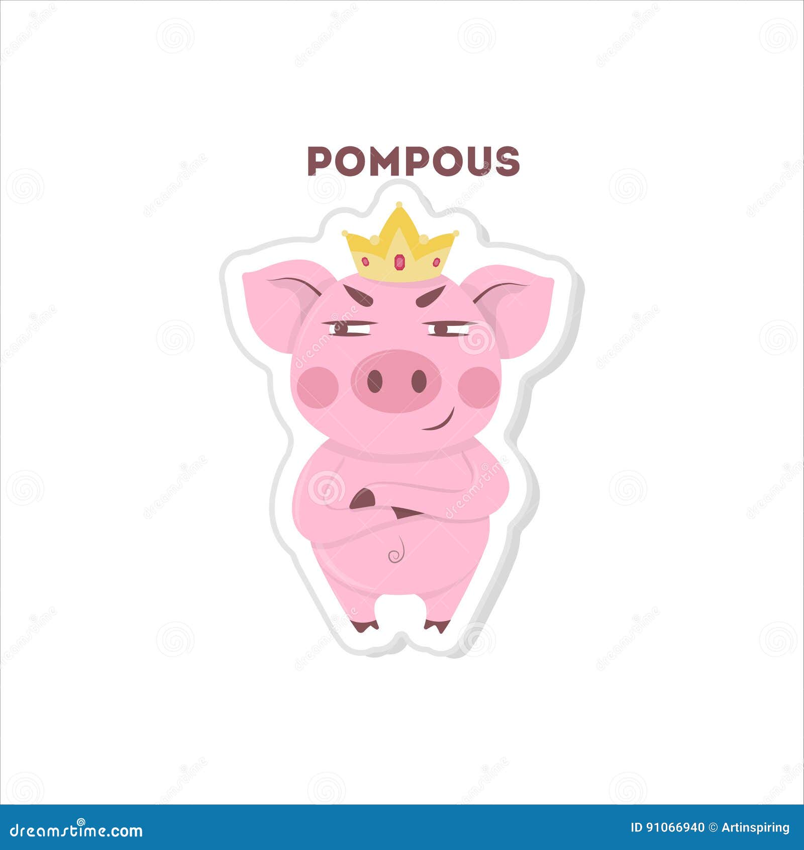 Pompous Pig Stock Illustrations – 4 Pompous Pig Stock Illustrations ...