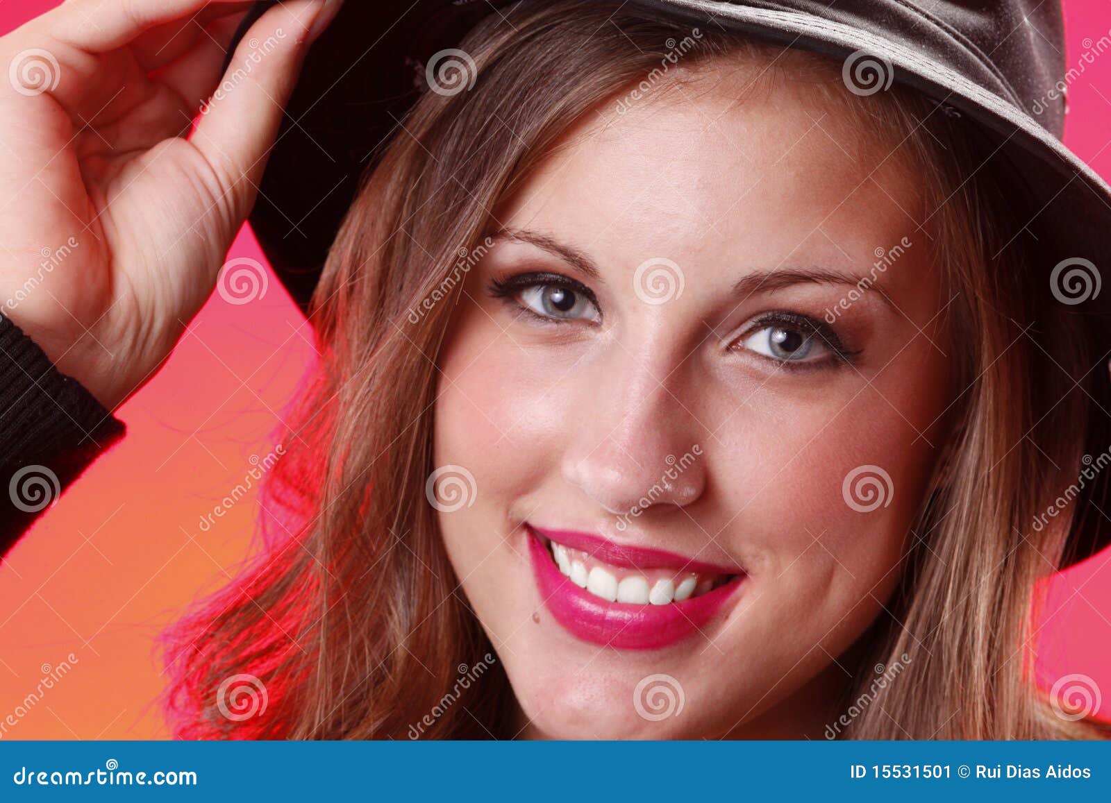 Cute portrait stock image. Image of girl, female, head - 15531501