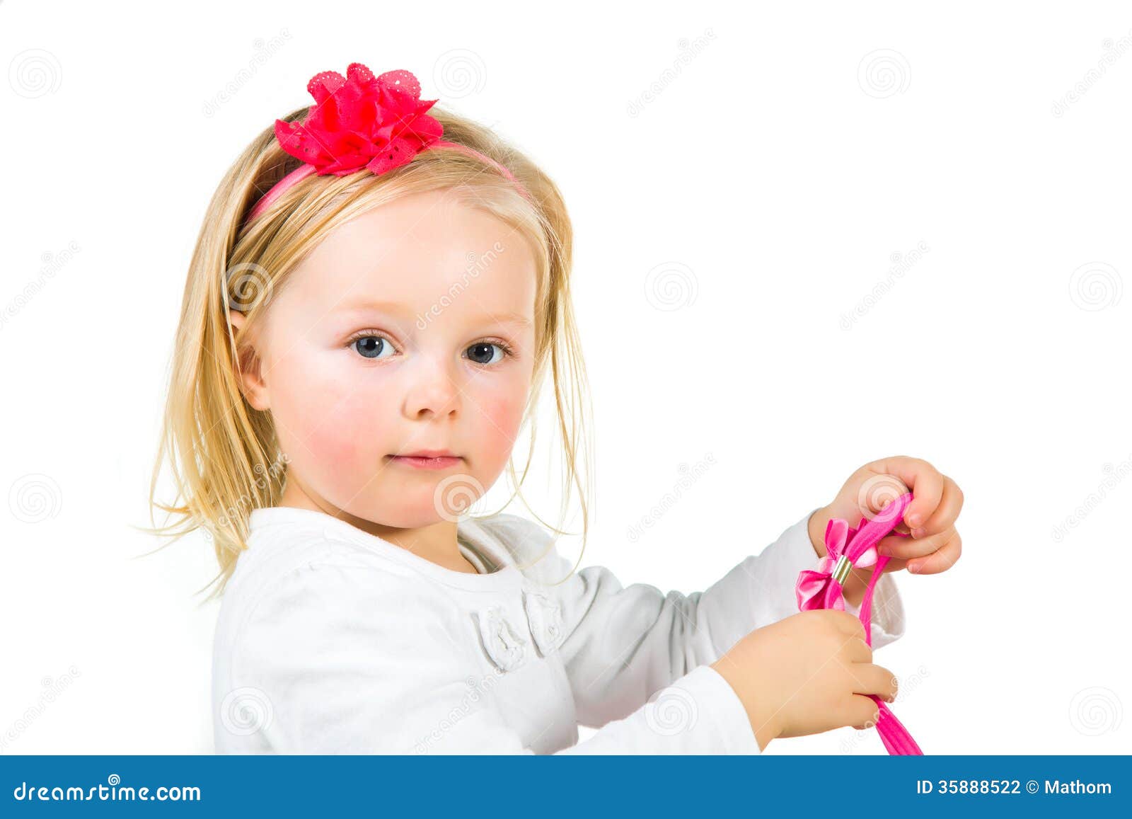 Cute preschool girl stock photo. Image of expression - 35888522