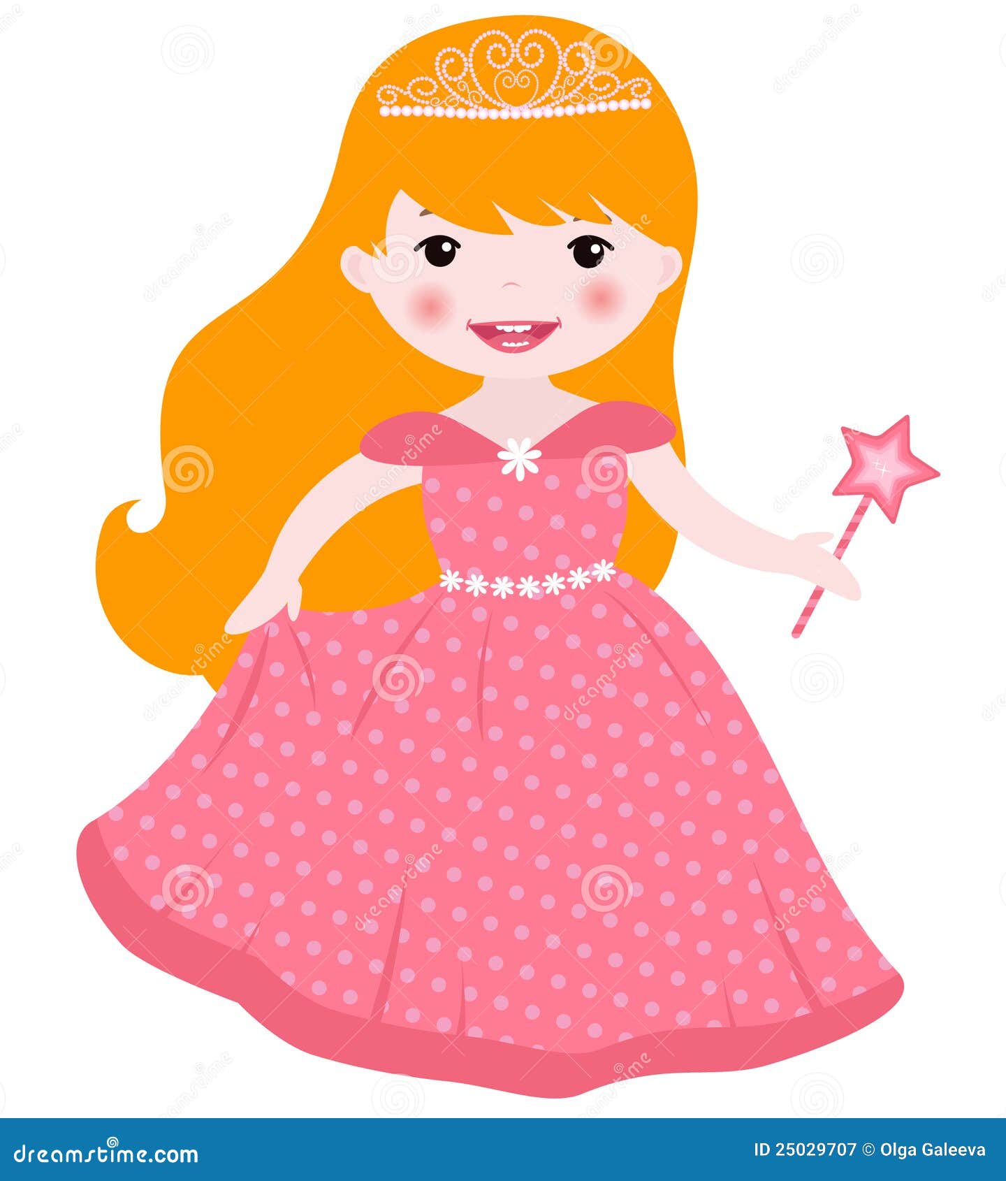 Cute princess collection stock vector. Illustration of beautiful - 25029707