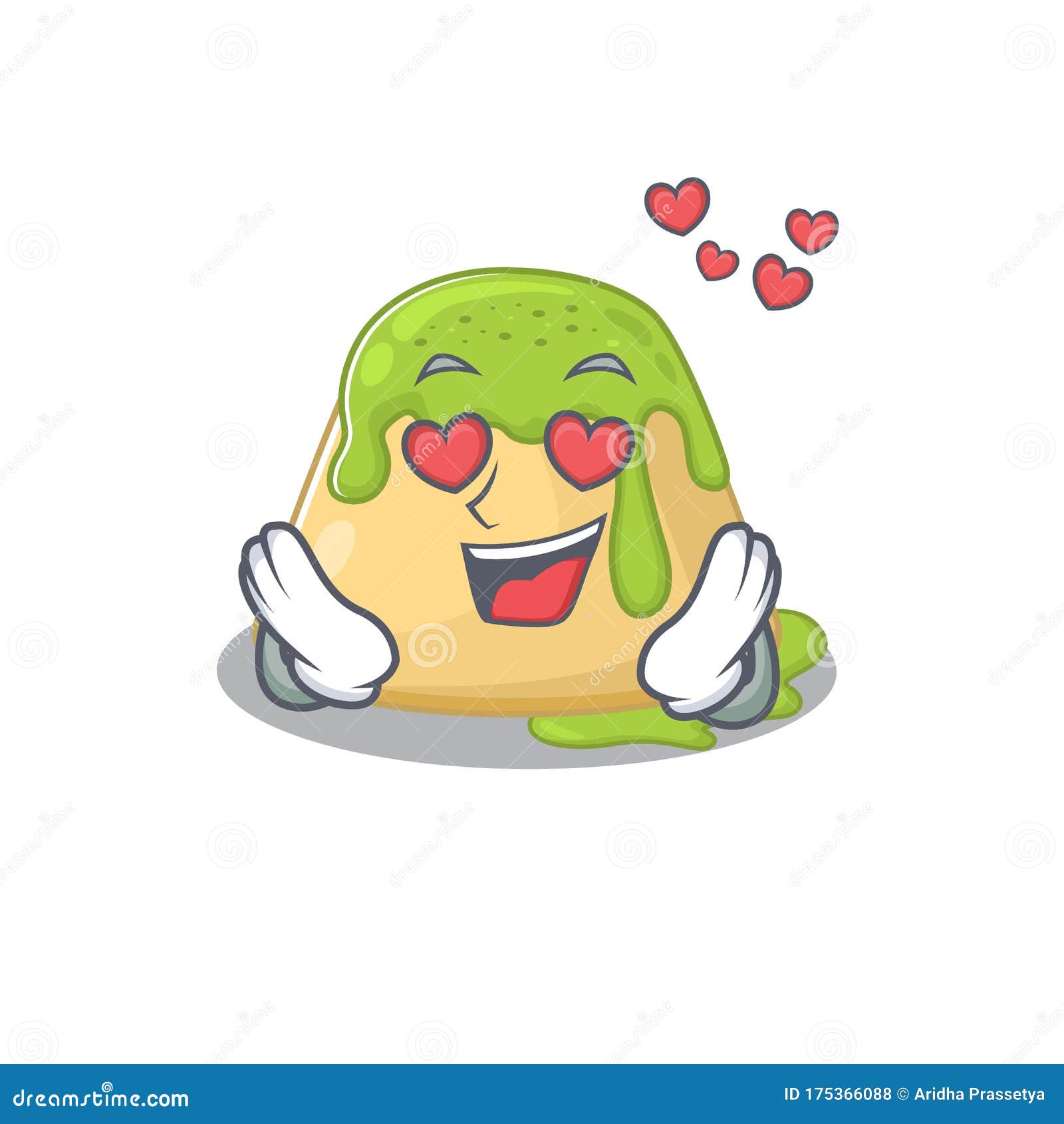 Cute Pudding Vector Illustration, Great For Logos, Icons, Etc ...