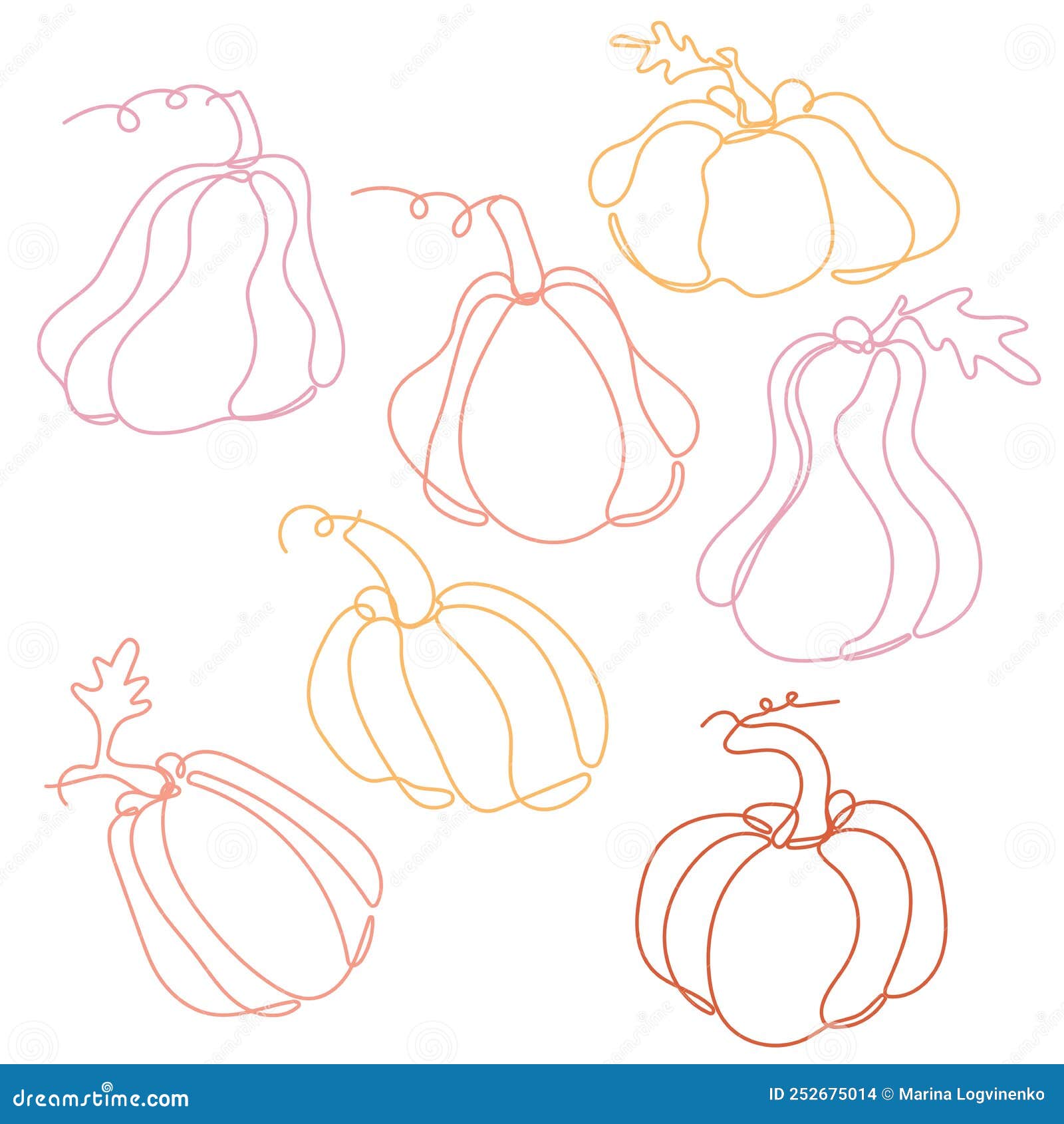 Cute pumpkin stock vector. Illustration of holiday, cute - 252675014