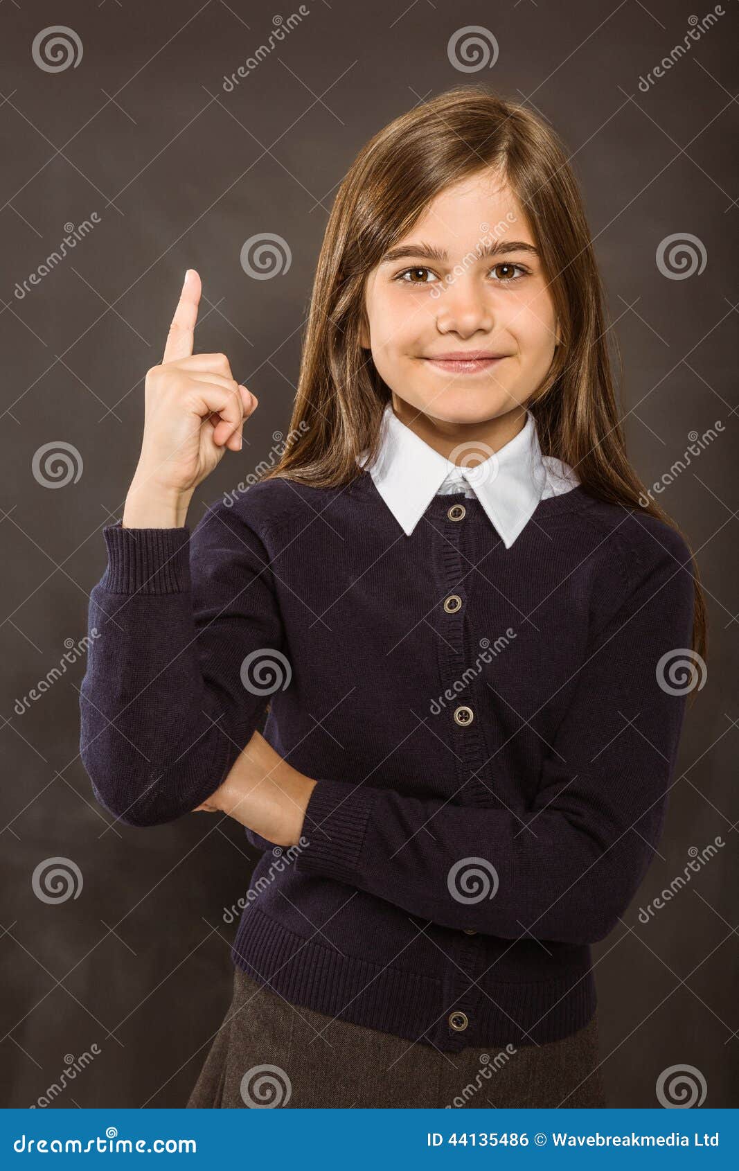 Cute Pupil Smiling at Camera Stock Photo - Image of front, preschool ...
