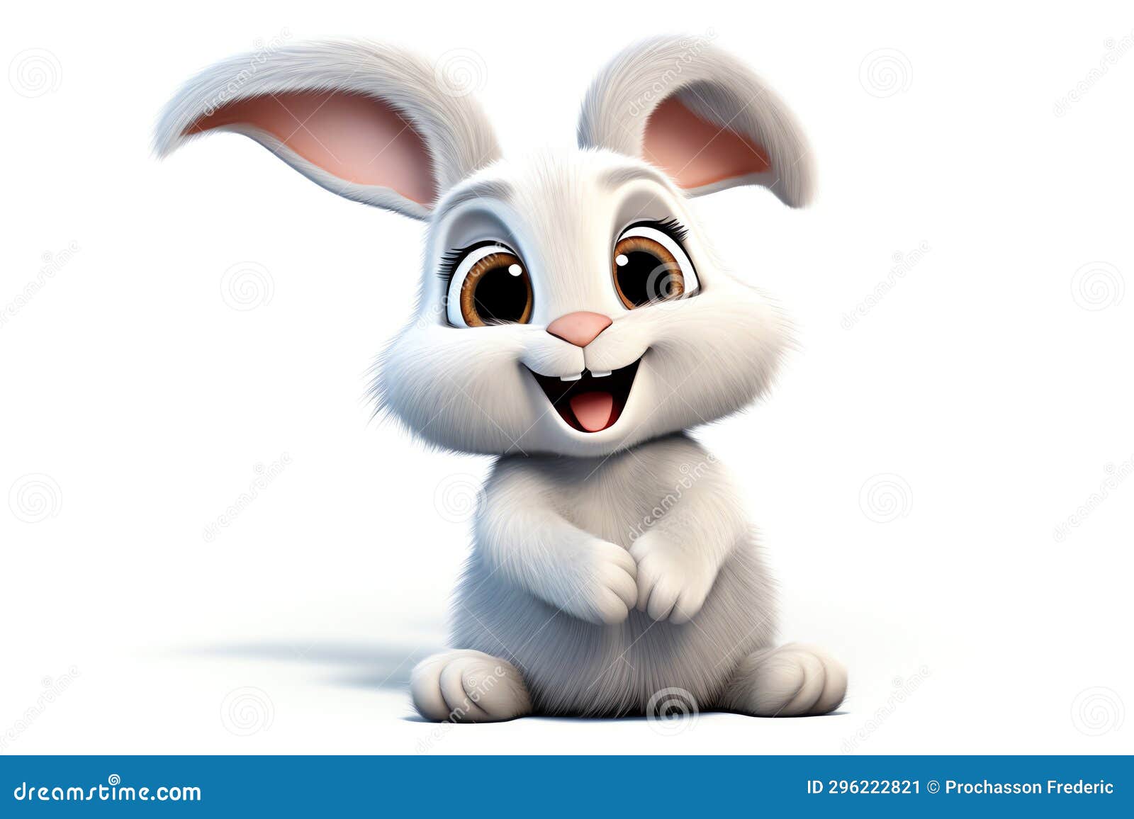 So Cute Rabbit, AI Generated Stock Illustration - Illustration of ...