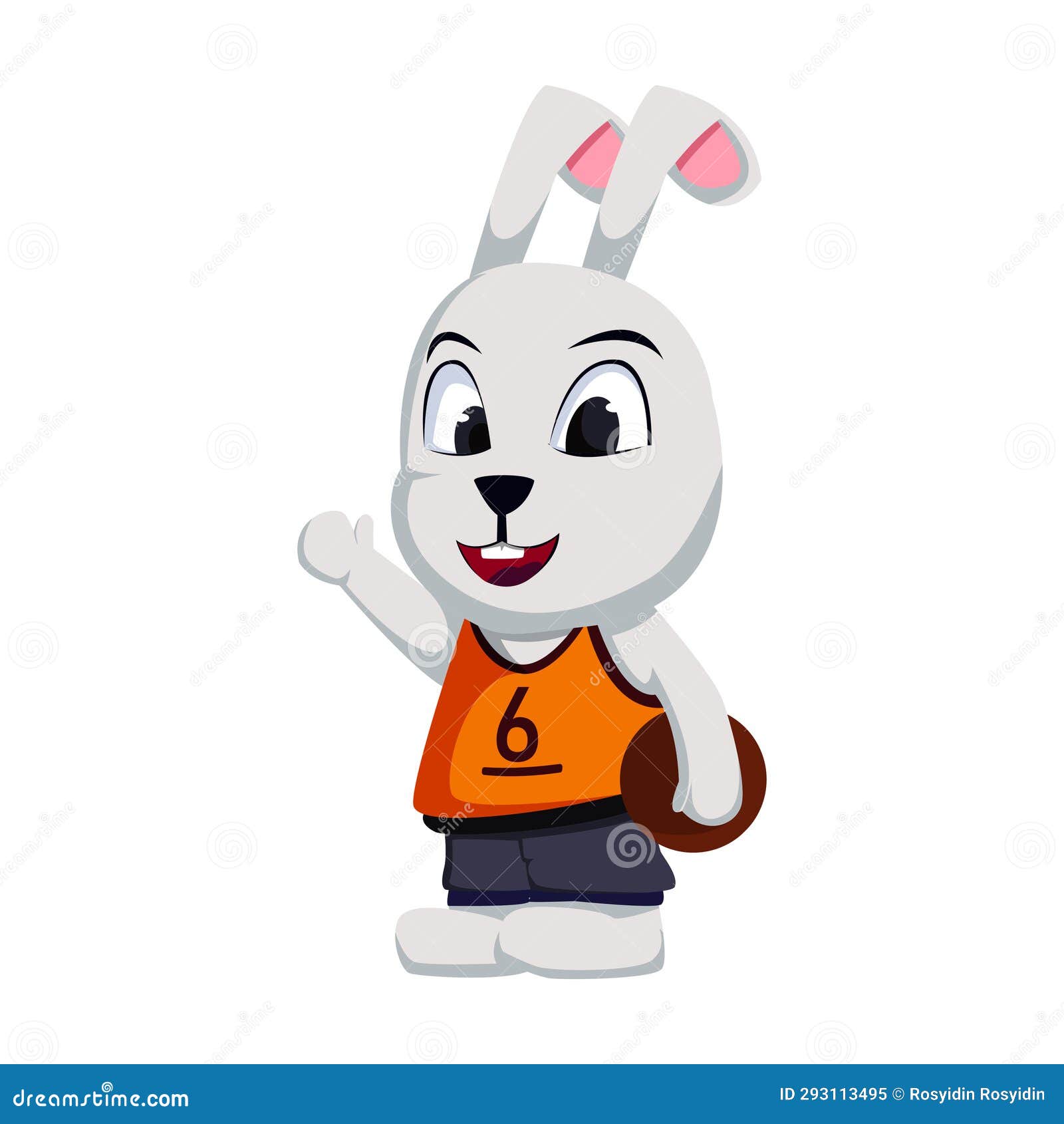 Cute Rabbit Character Design Character Illustration Stock Illustration ...