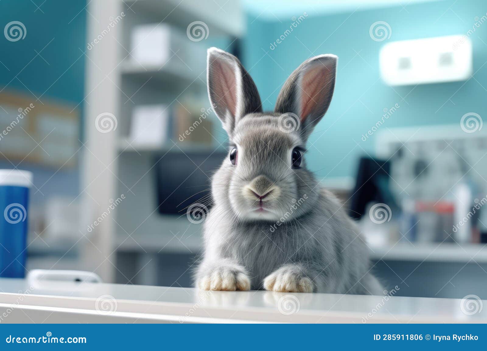 Vet Examining Bunny Rabbit Stock Illustrations – 26 Vet Examining Bunny ...