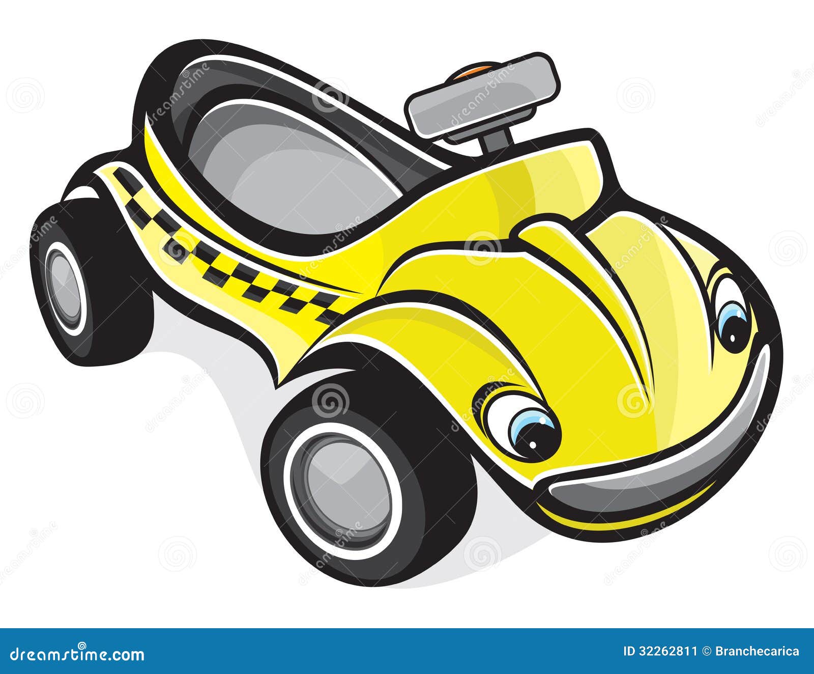 Cute race car stock vector. Illustration of championship - 32262811